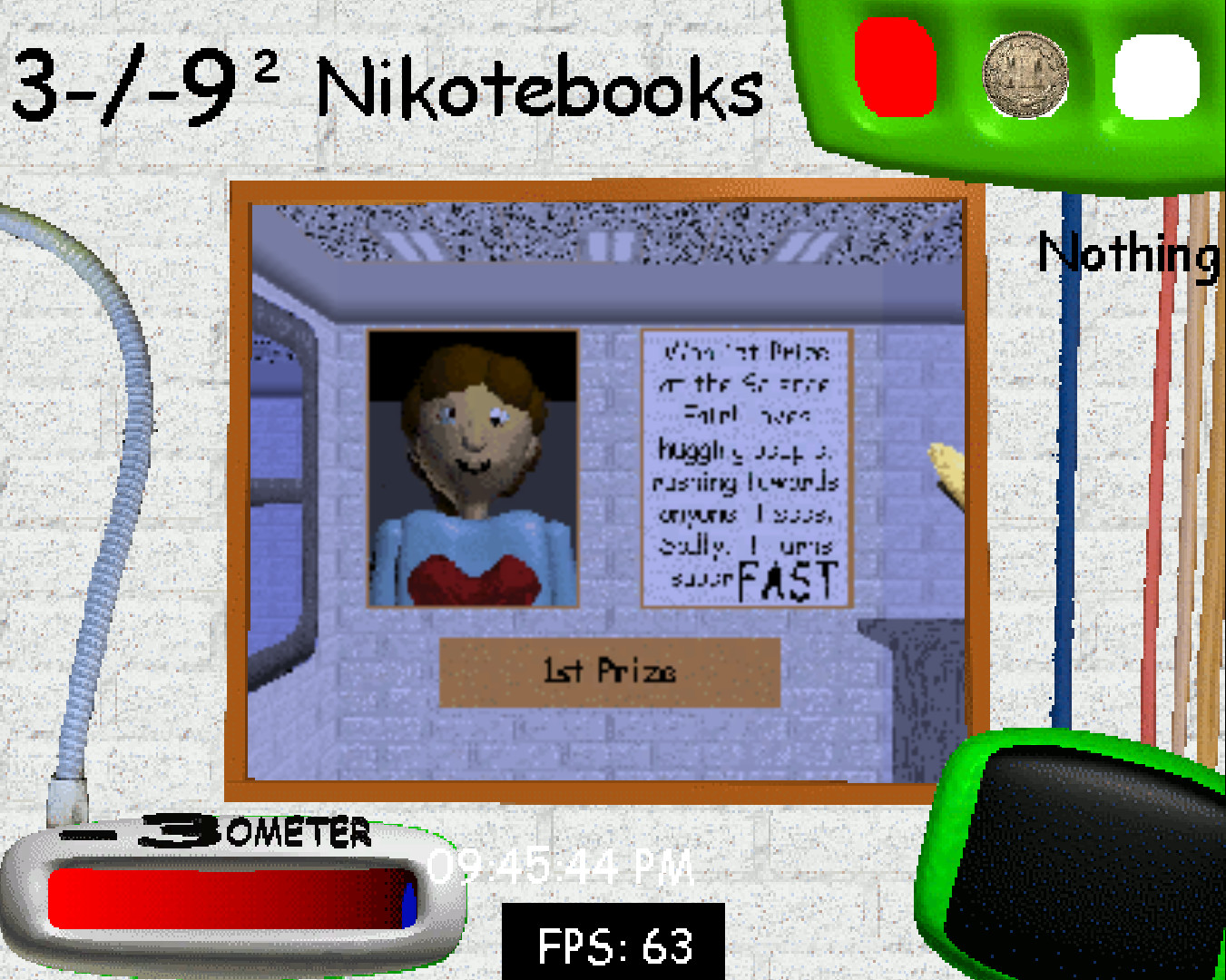MINUS THREE In Classic Remastered Mod for Baldi's Basics | Baldi Mods
