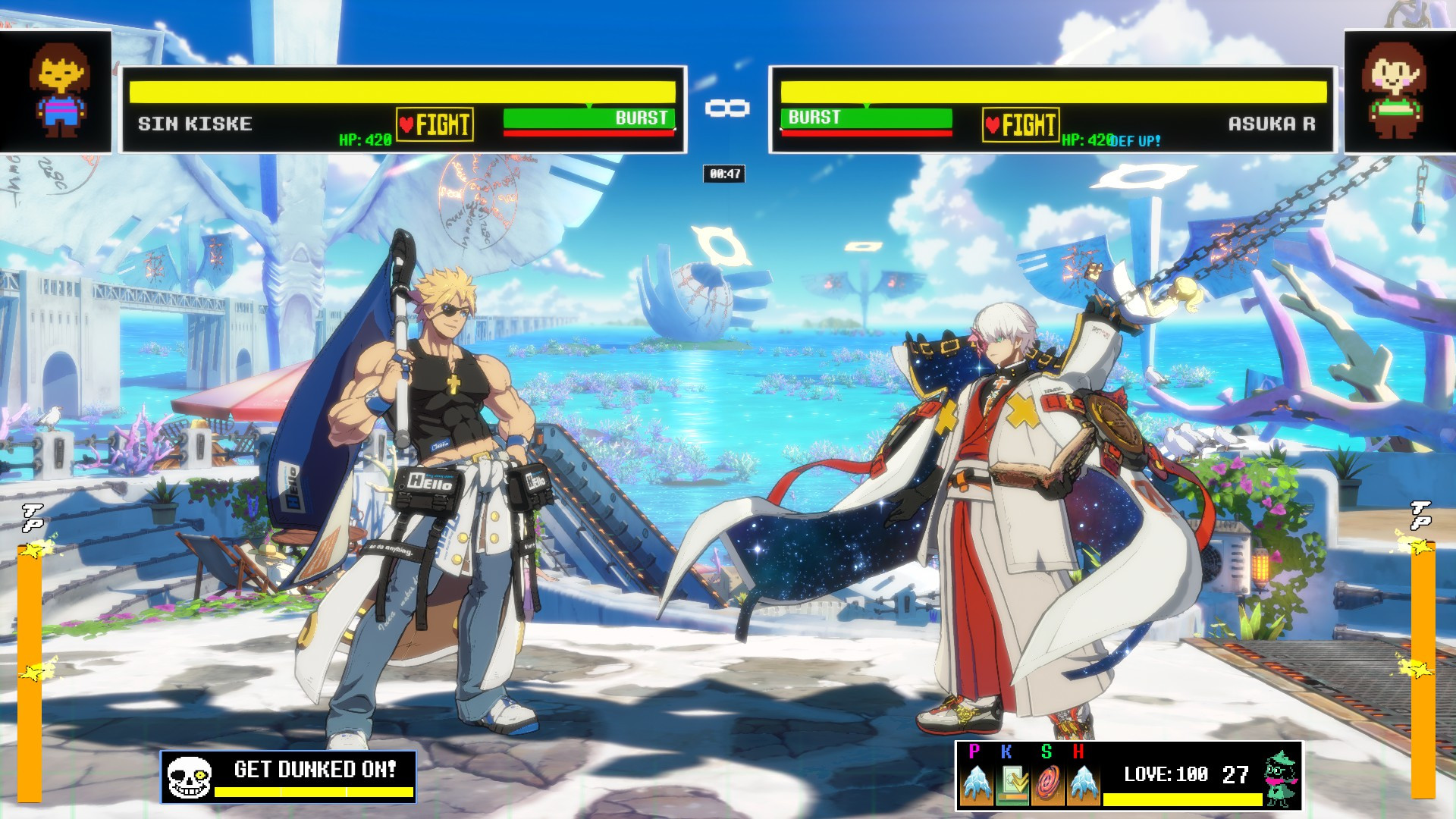 UNDERTALE HUD Mod for GUILTY GEAR -STRIVE- | GGST Mods