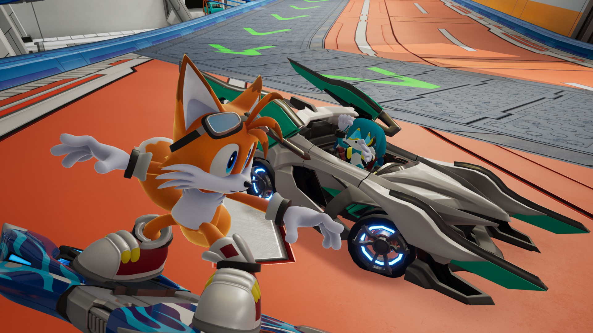 Dans Tails Edit Mod for Sonic Racing: CrossWorlds | SR:CW Mods
