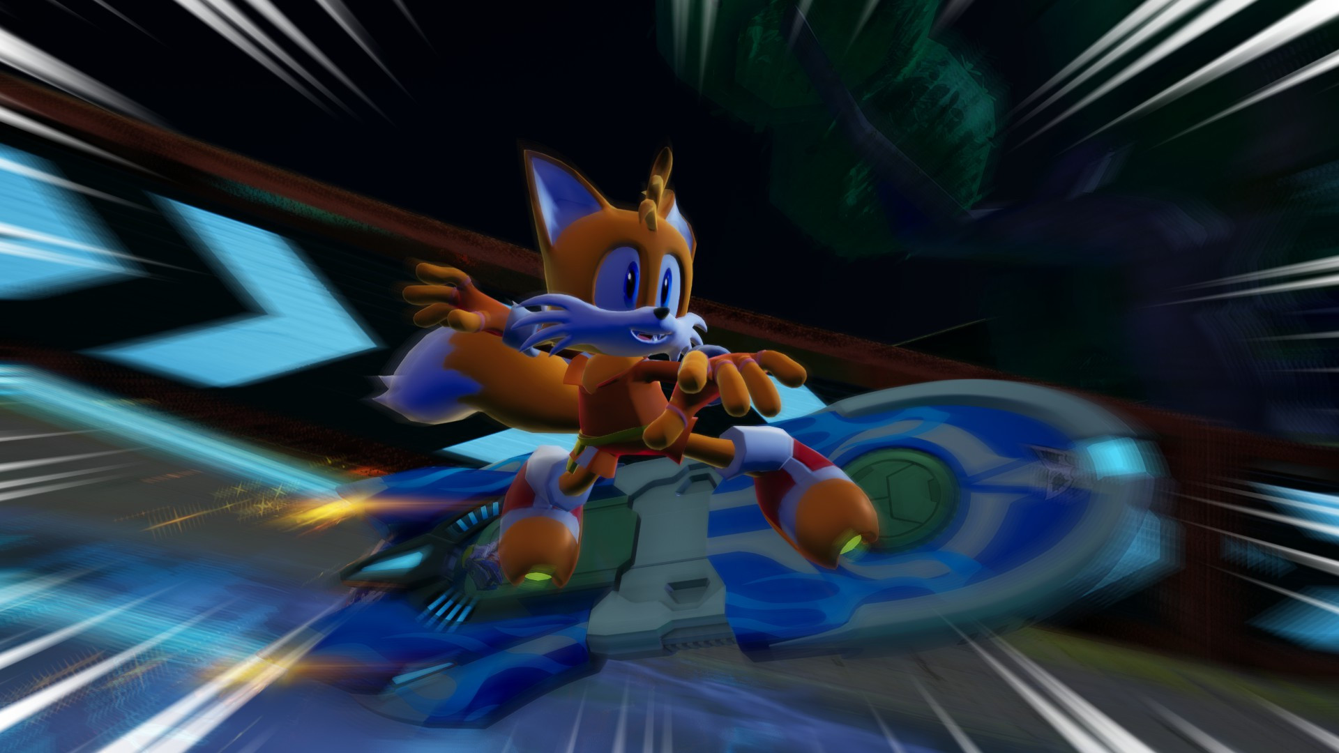 Dans Tails Edit Mod for Sonic Racing: CrossWorlds | SR:CW Mods