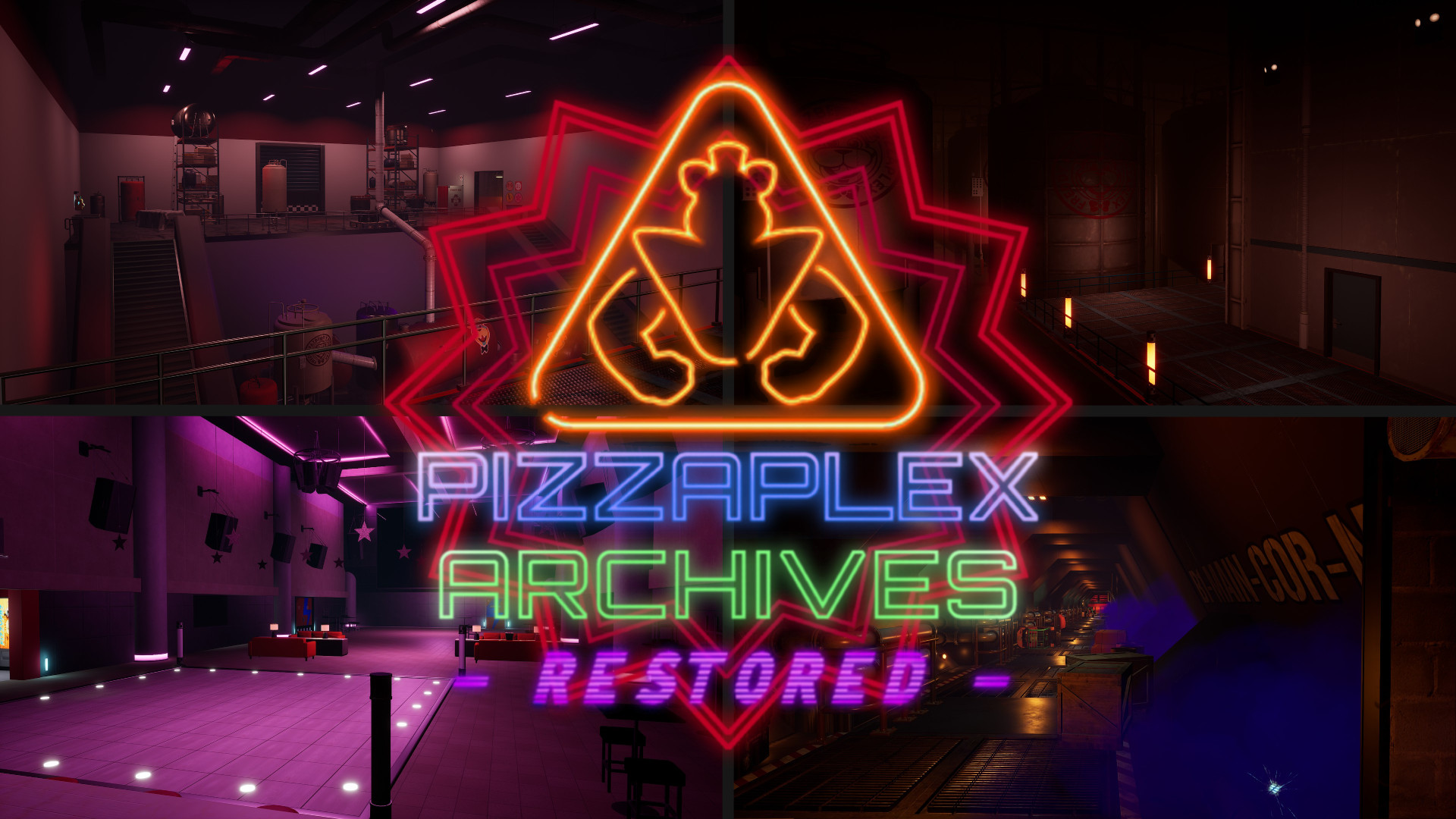Pizzaplex Archives Restored Mod for Five Nights at Freddy's: Security ...
