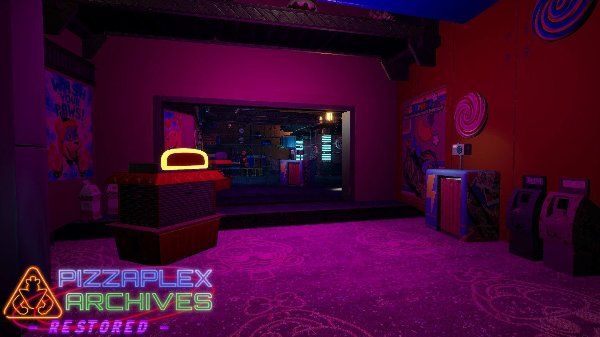 Pizzaplex Archives Restored Mod for Five Nights at Freddy's: Security ...