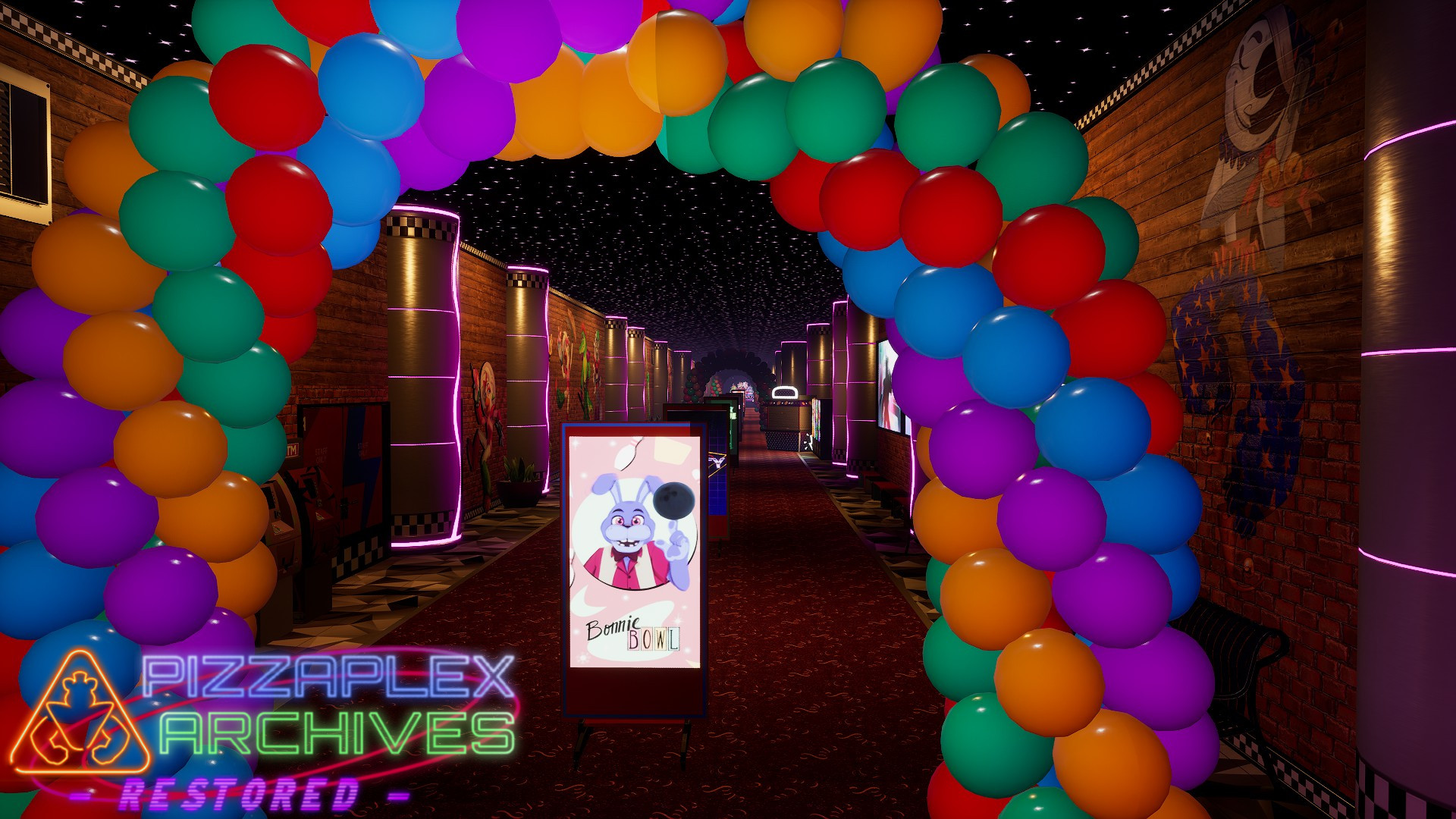 Pizzaplex Archives Restored Mod for Five Nights at Freddy's: Security ...