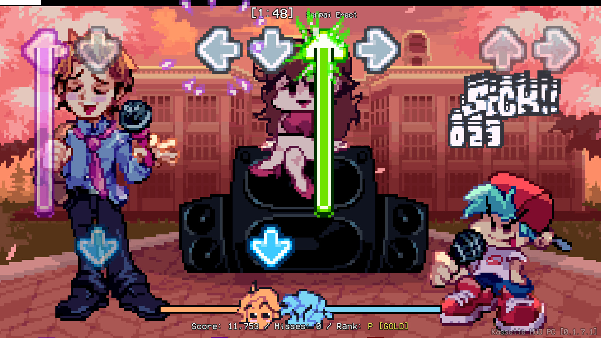 Alternate Pixel Notes (Slight Edit) Mod for Friday Night Funkin' | FNF Mods