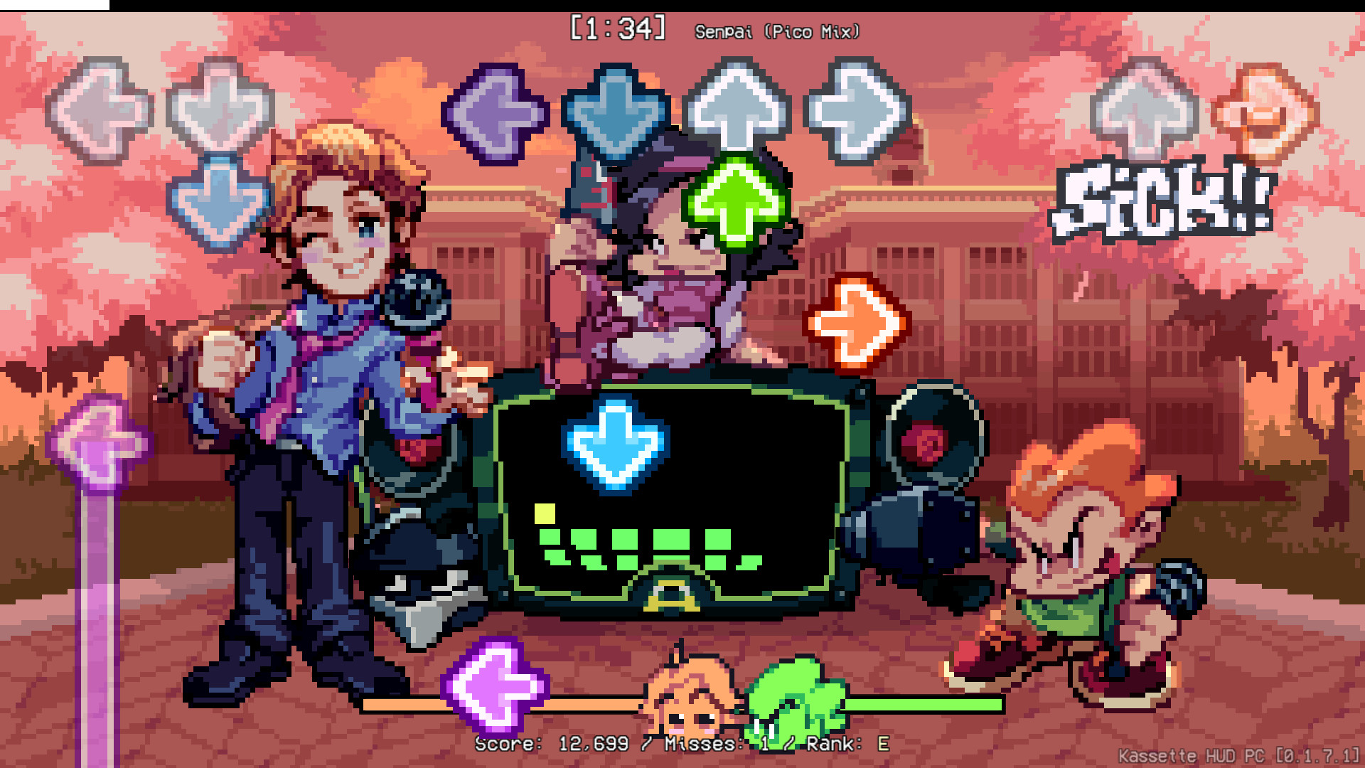 Alternate Pixel Notes (Slight Edit) Mod for Friday Night Funkin' | FNF Mods
