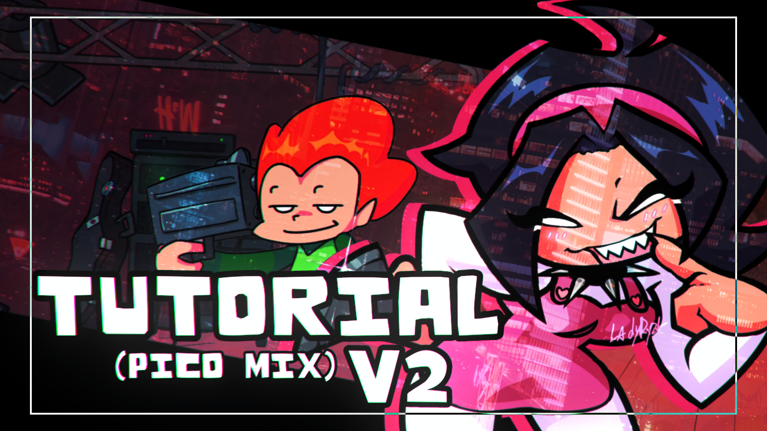 Tutorial (Pico Mix) V2 Mod for Friday Night Funkin' | FNF Mods