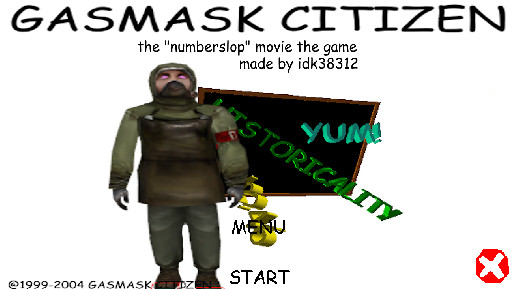 GASMASK CITIZEN (NUMBERSLOP MOD) Mod for Baldi's Basics | Baldi Mods