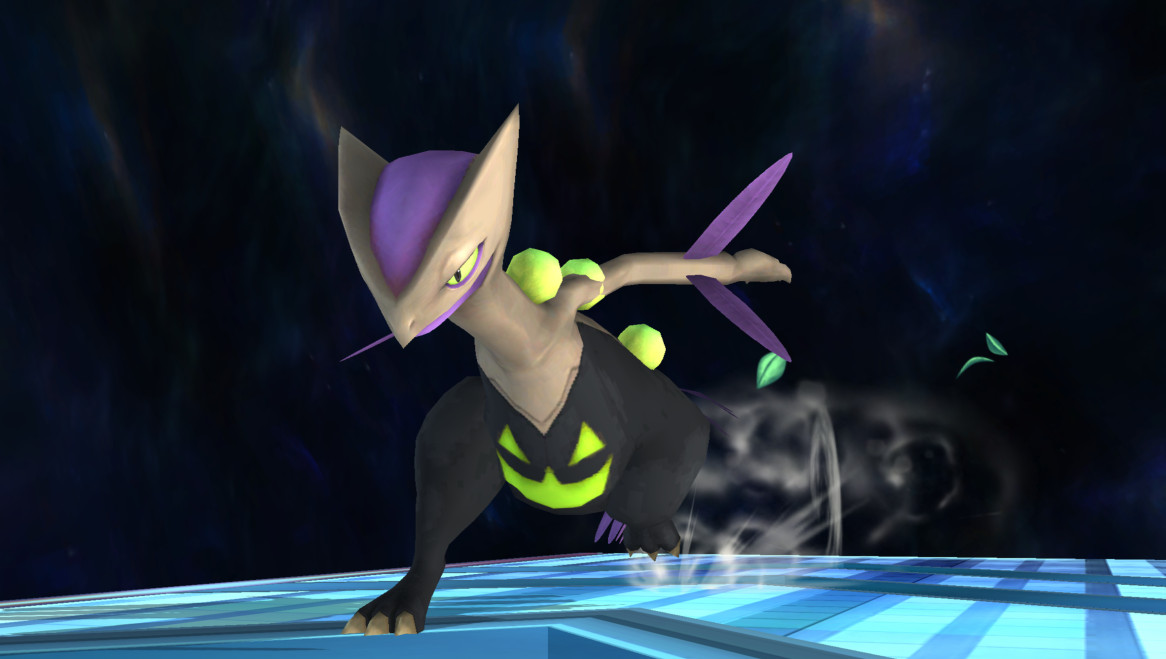 Shiny Gourgeist Sceptile Mod for Super Smash Bros. Brawl | Brawl Mods