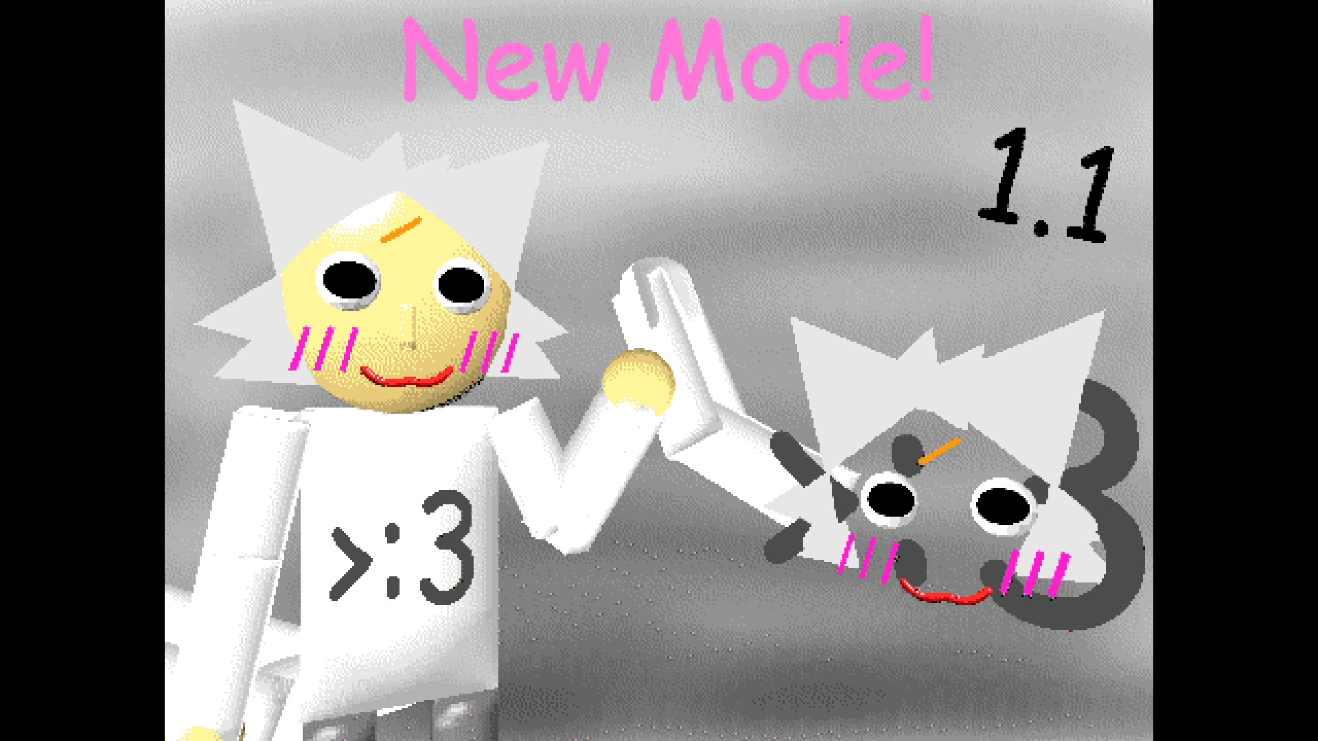 (>:3) GREATER THAN COLON THREE Mod for Baldi's Basics | Baldi Mods