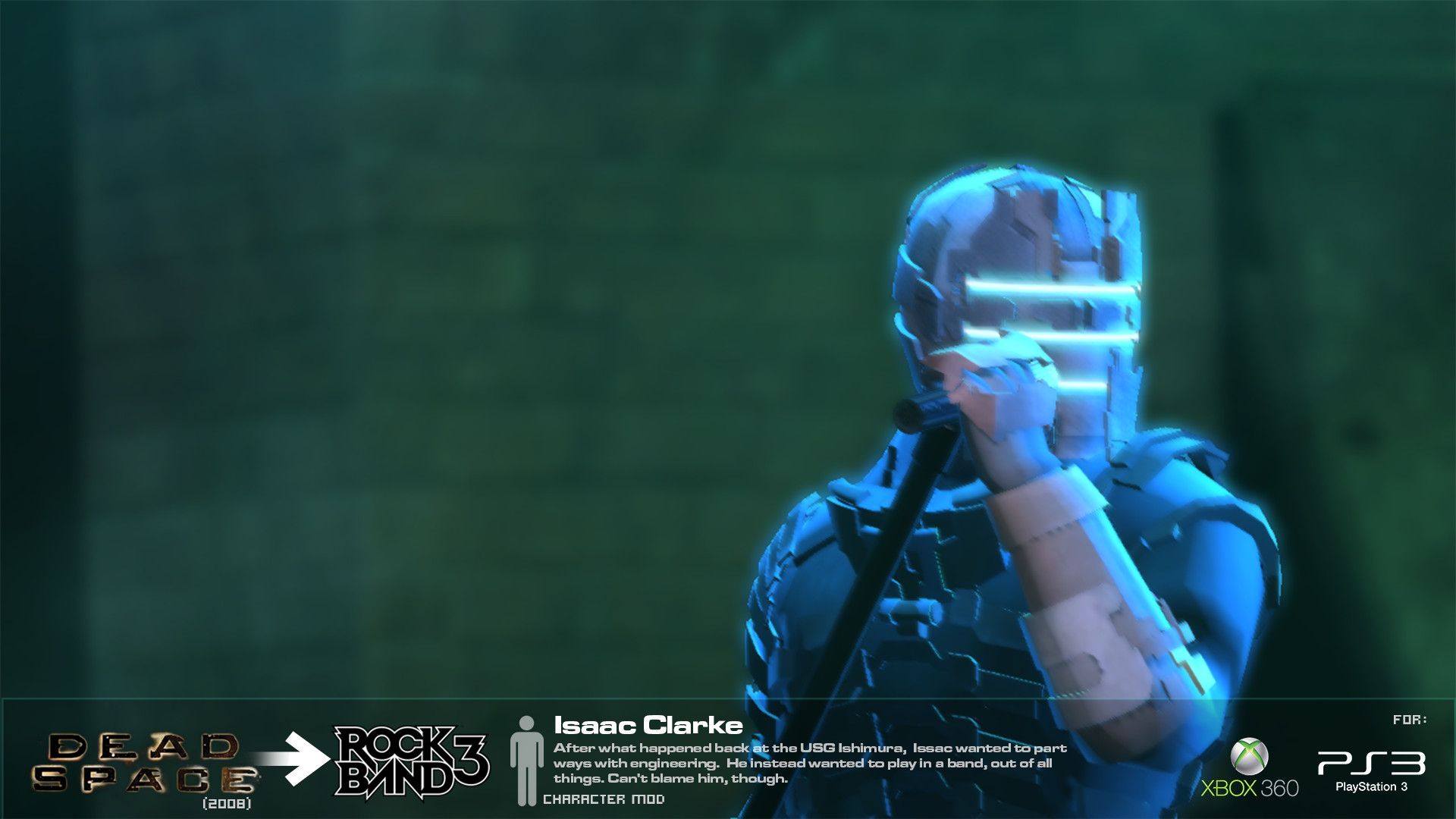 Isaac Clarke for Rock Band 3 Deluxe Mod for Rock Band 3 | RB3 Mods