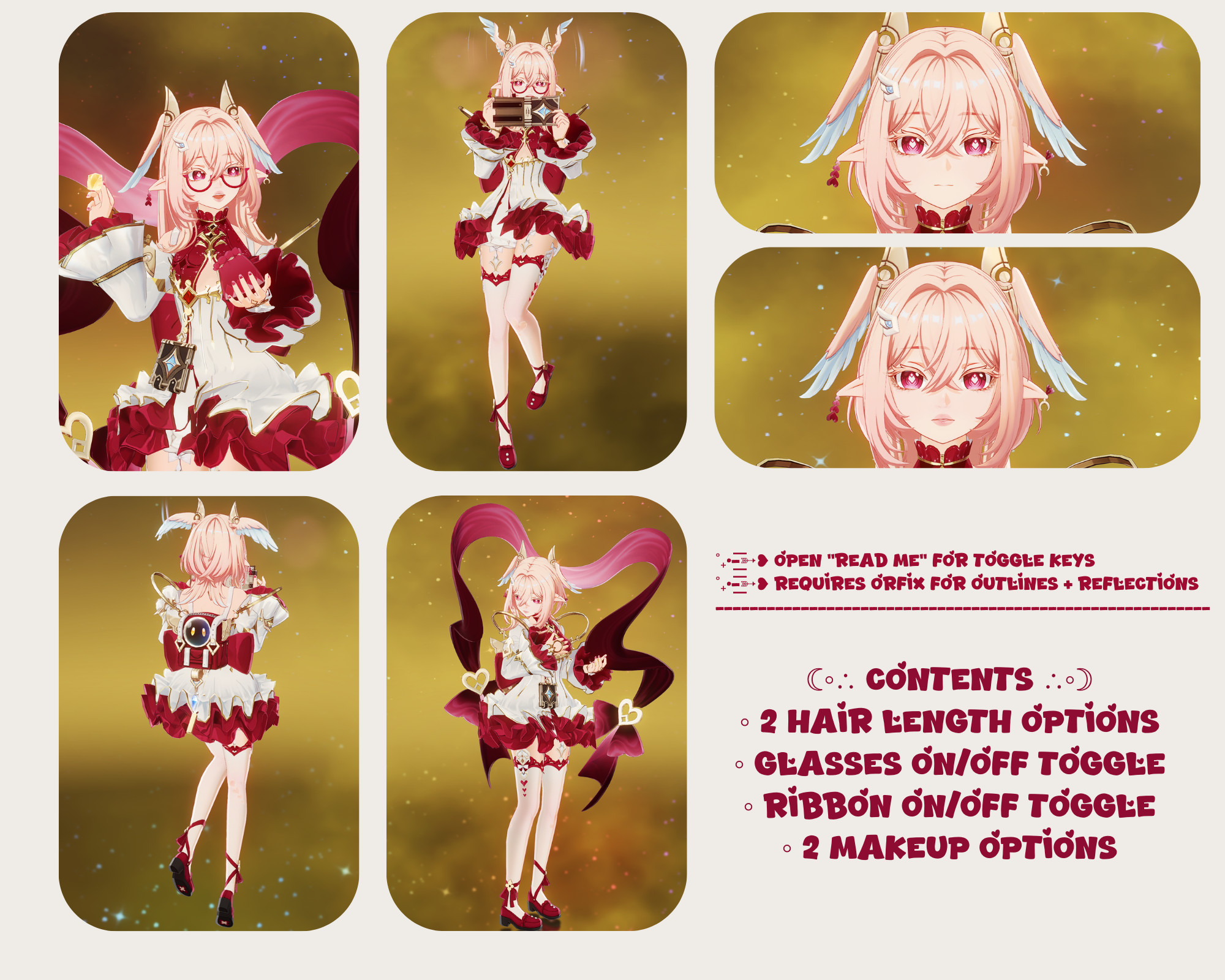 Linnea | Velvet Heart Mod for Genshin Impact | GI Mods