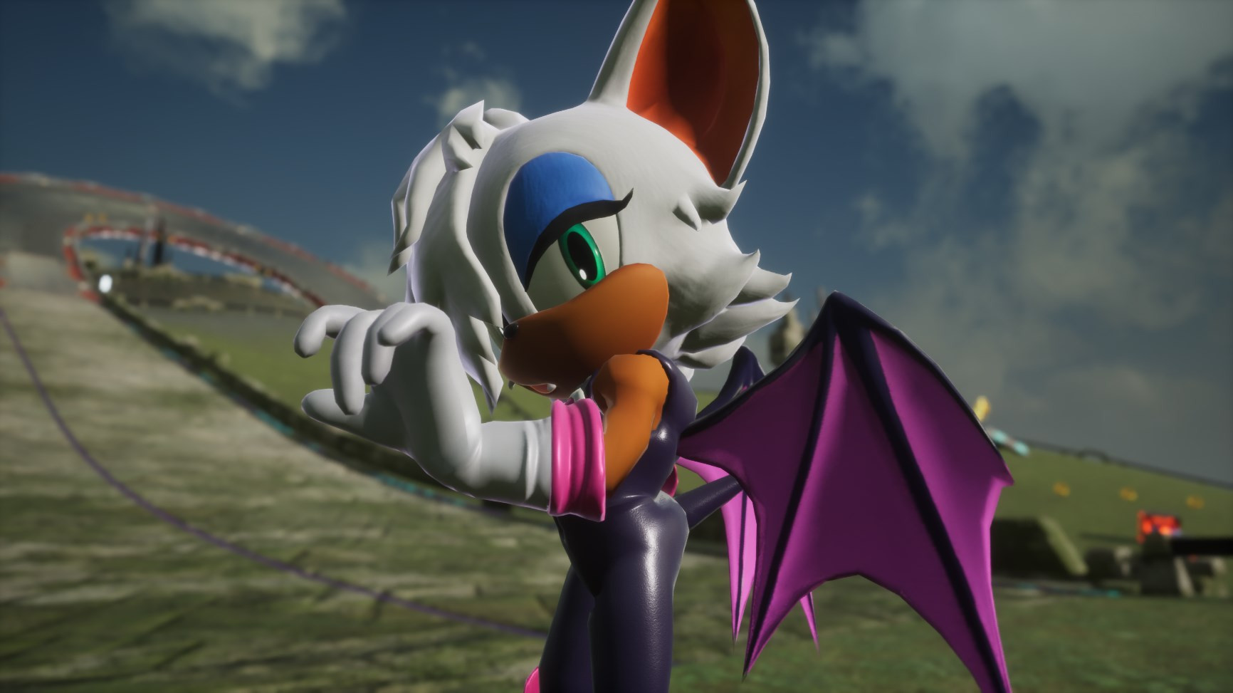 Rogue the Bat (Femboy Rouge) Mod for Sonic Racing: CrossWorlds | SR:CW Mods