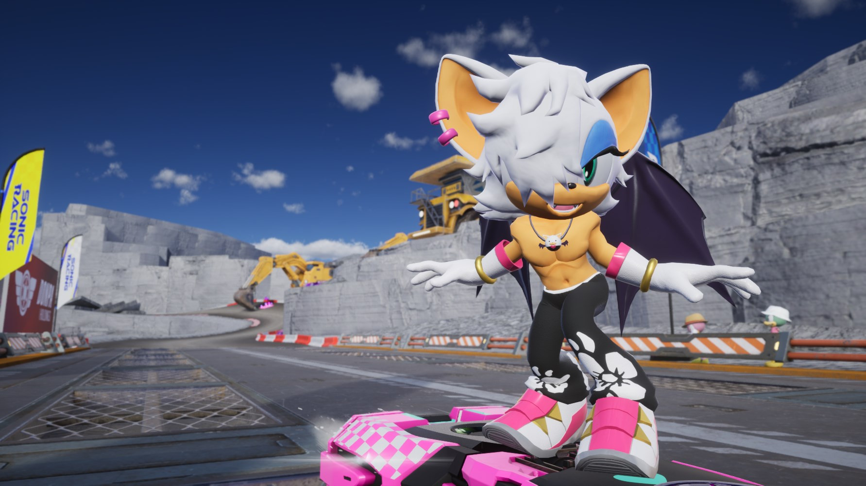 Rogue the Bat (Femboy Rouge) Mod for Sonic Racing: CrossWorlds | SR:CW Mods