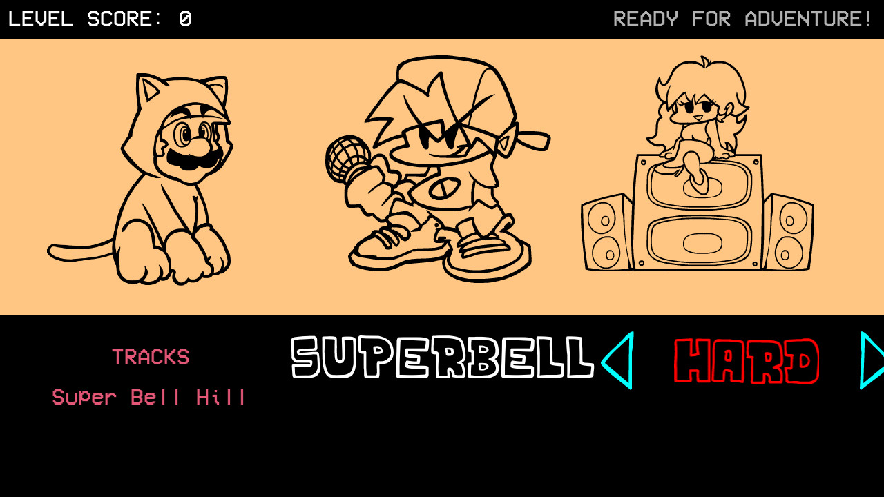 Super Funkin' 3D World (One-Shot) Mod for Friday Night Funkin' | FNF Mods