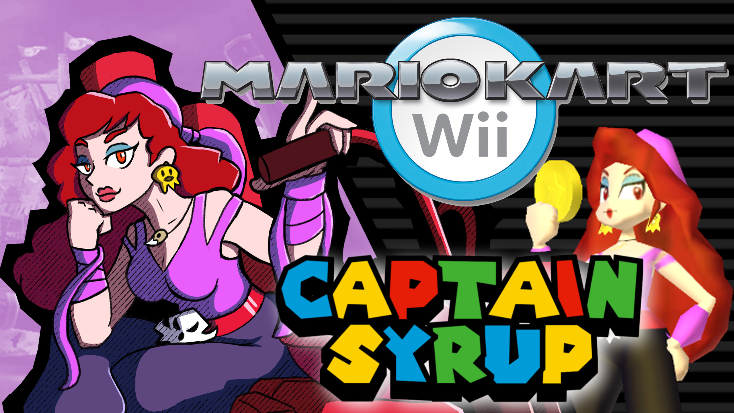 Captain Syrup (W/ Custom Animations) Mod for Mario Kart Wii | MKWii Mods
