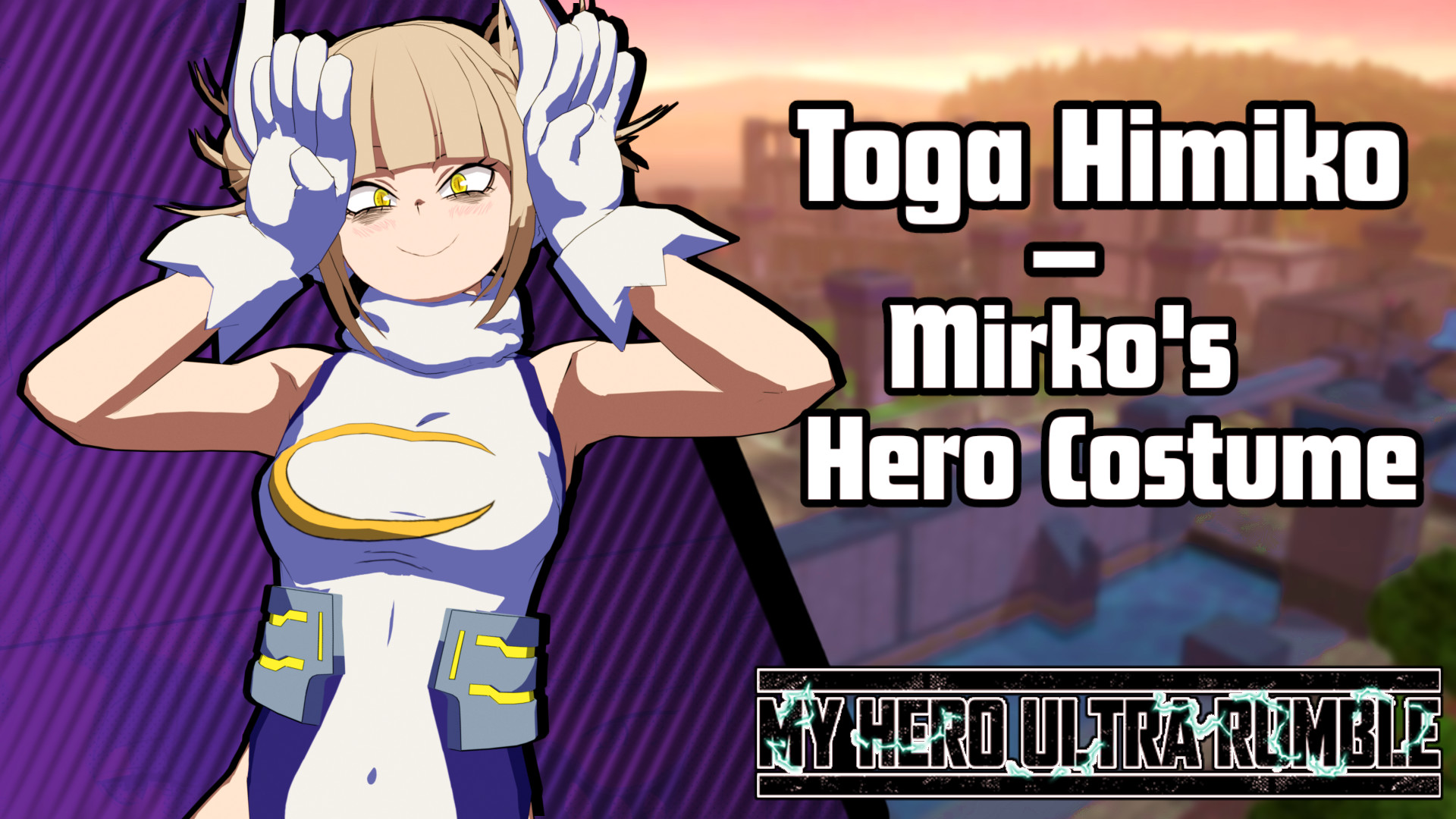 Toga Himiko - Mirko's Hero Costume Mod for My Hero Ultra Rumble | MHUR Mods