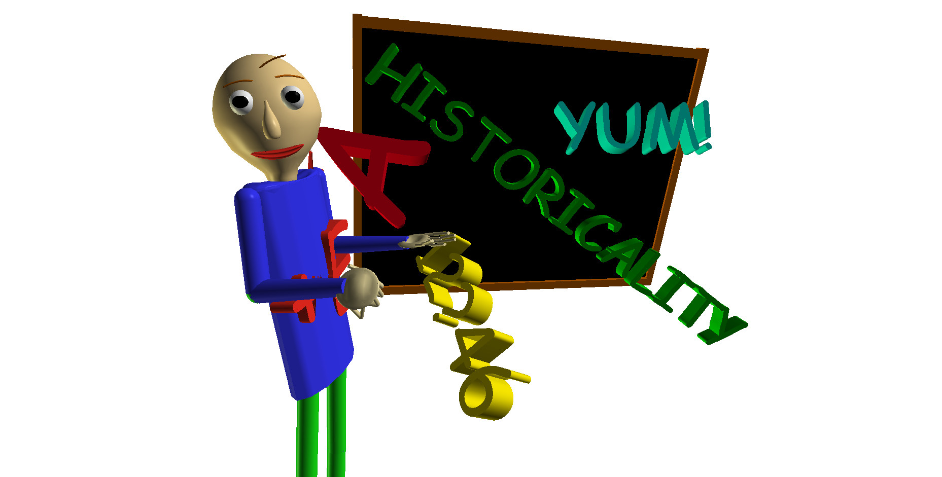 this is not your average numberslop - PLUS E (+E) Mod for Baldi's ...