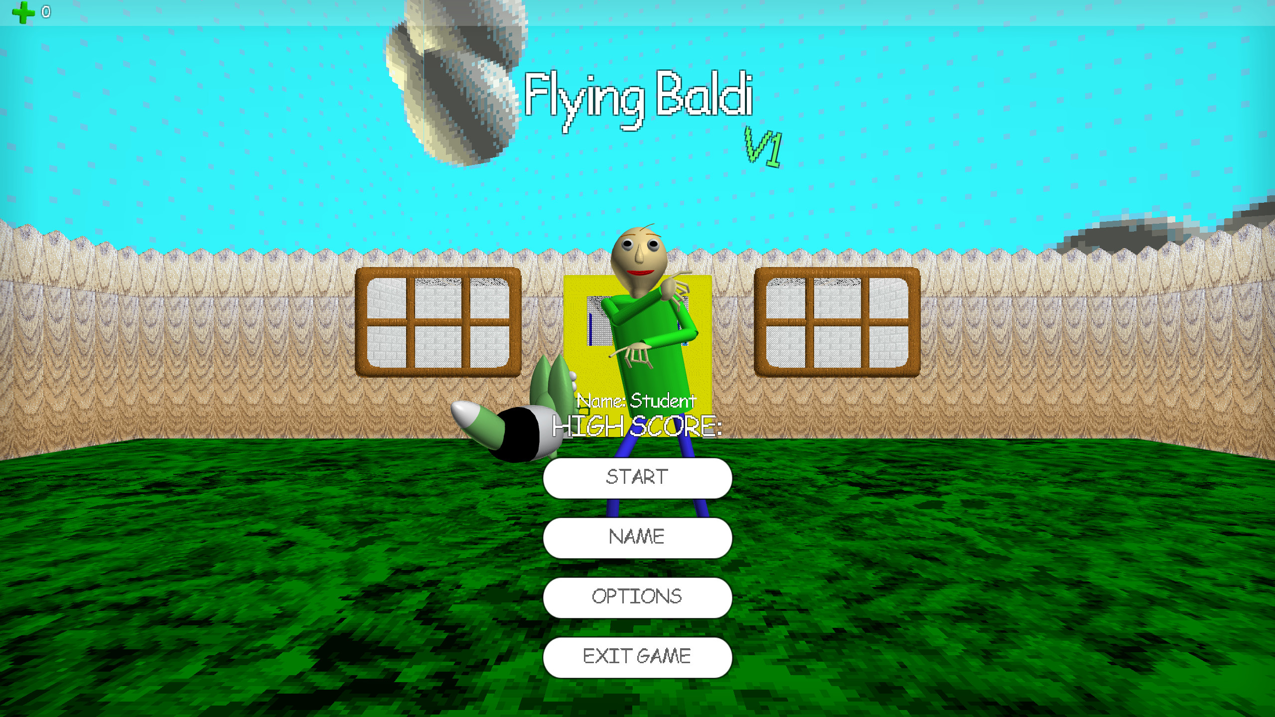 Flying Baldi Mod for Baldi's Basics | Baldi Mods