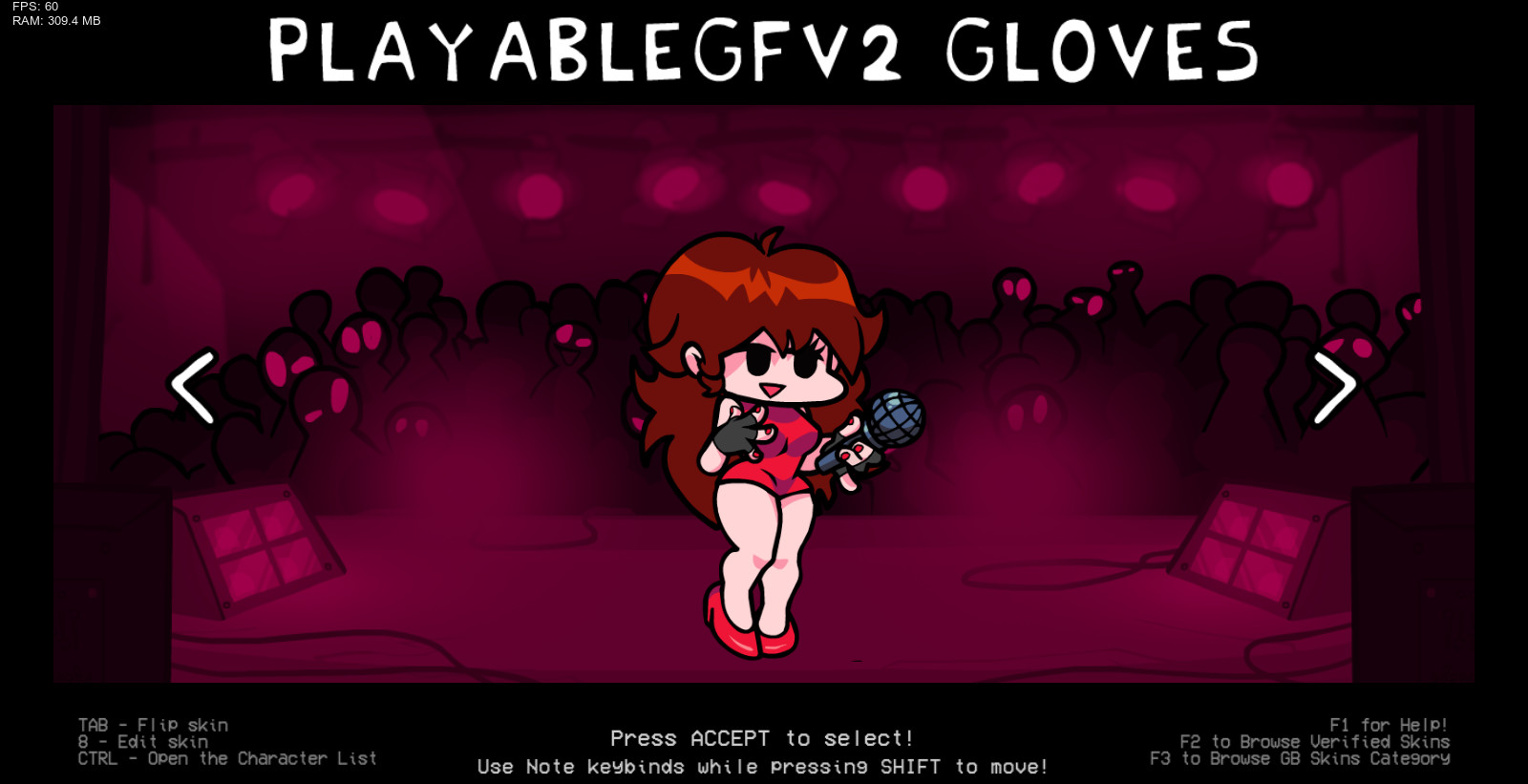 Playable Girlfriend V2 Psych Online Mod for Friday Night Funkin' | FNF Mods