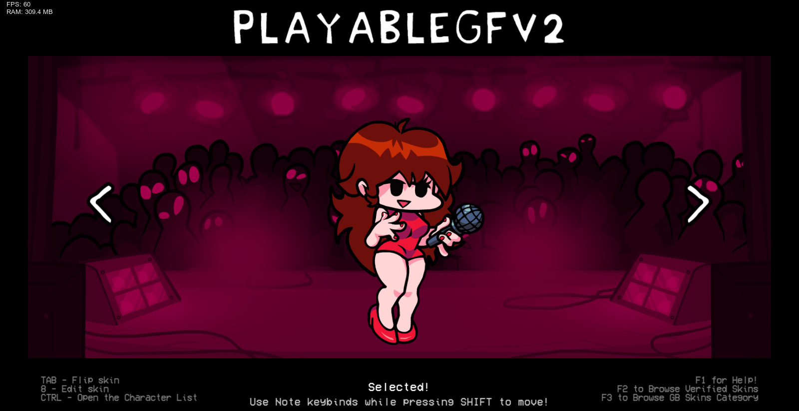 Playable Girlfriend V2 Psych Online Mod for Friday Night Funkin' | FNF Mods
