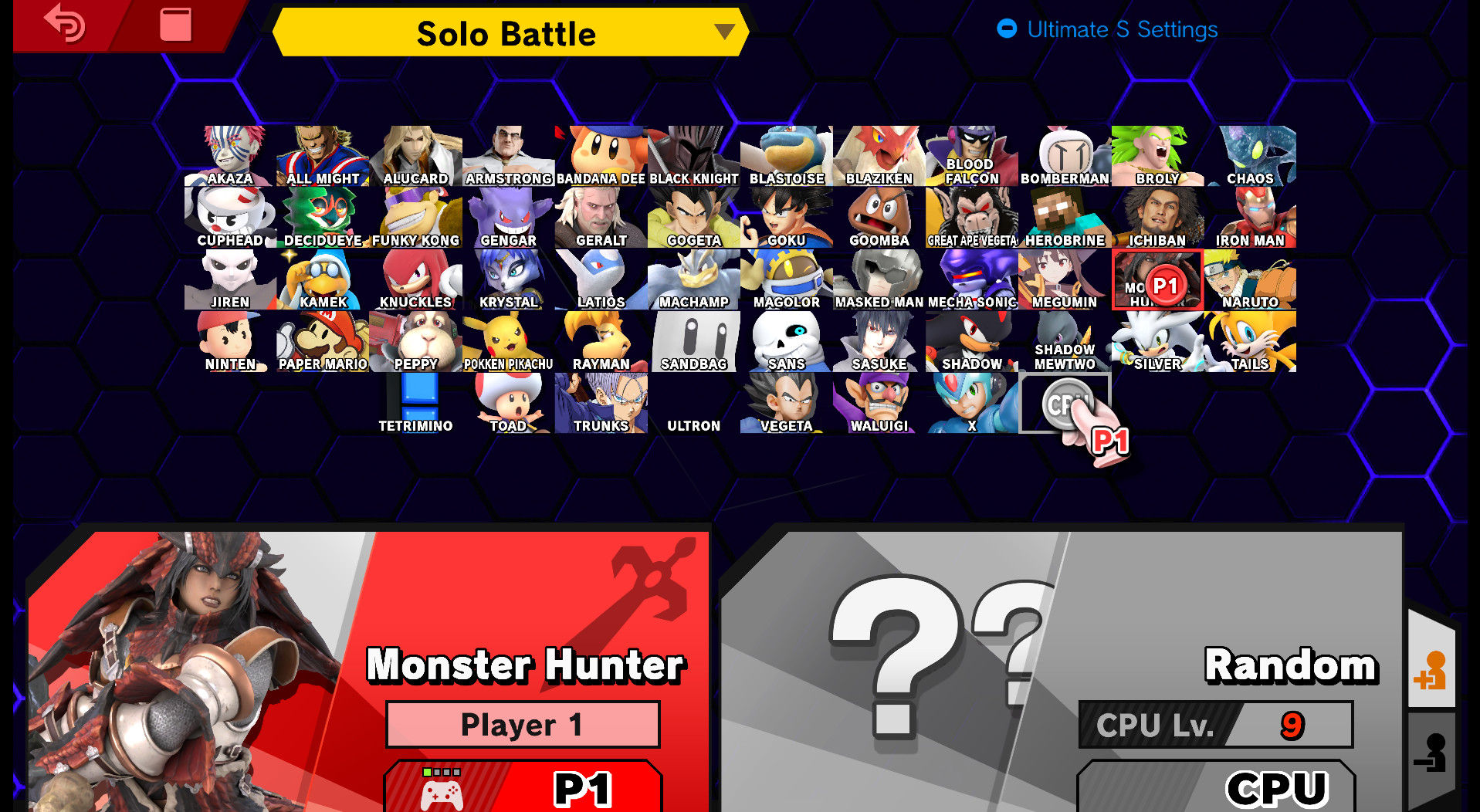 Oops, All Character Mods! Mod for Super Smash Bros. Ultimate | SSBU Mods