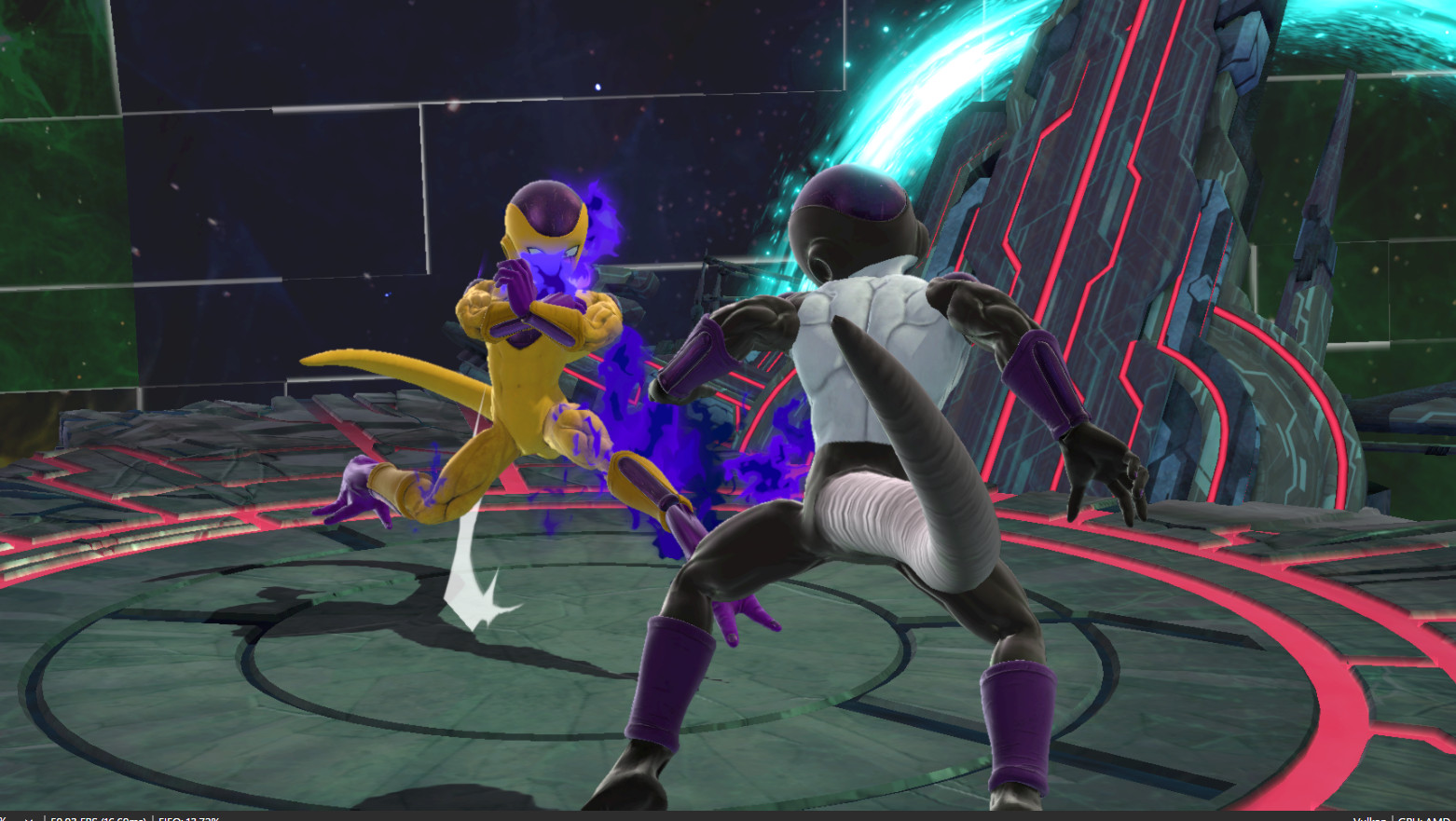 Gold and Black Frieza (c00-c01) Mod for Super Smash Bros. Ultimate ...