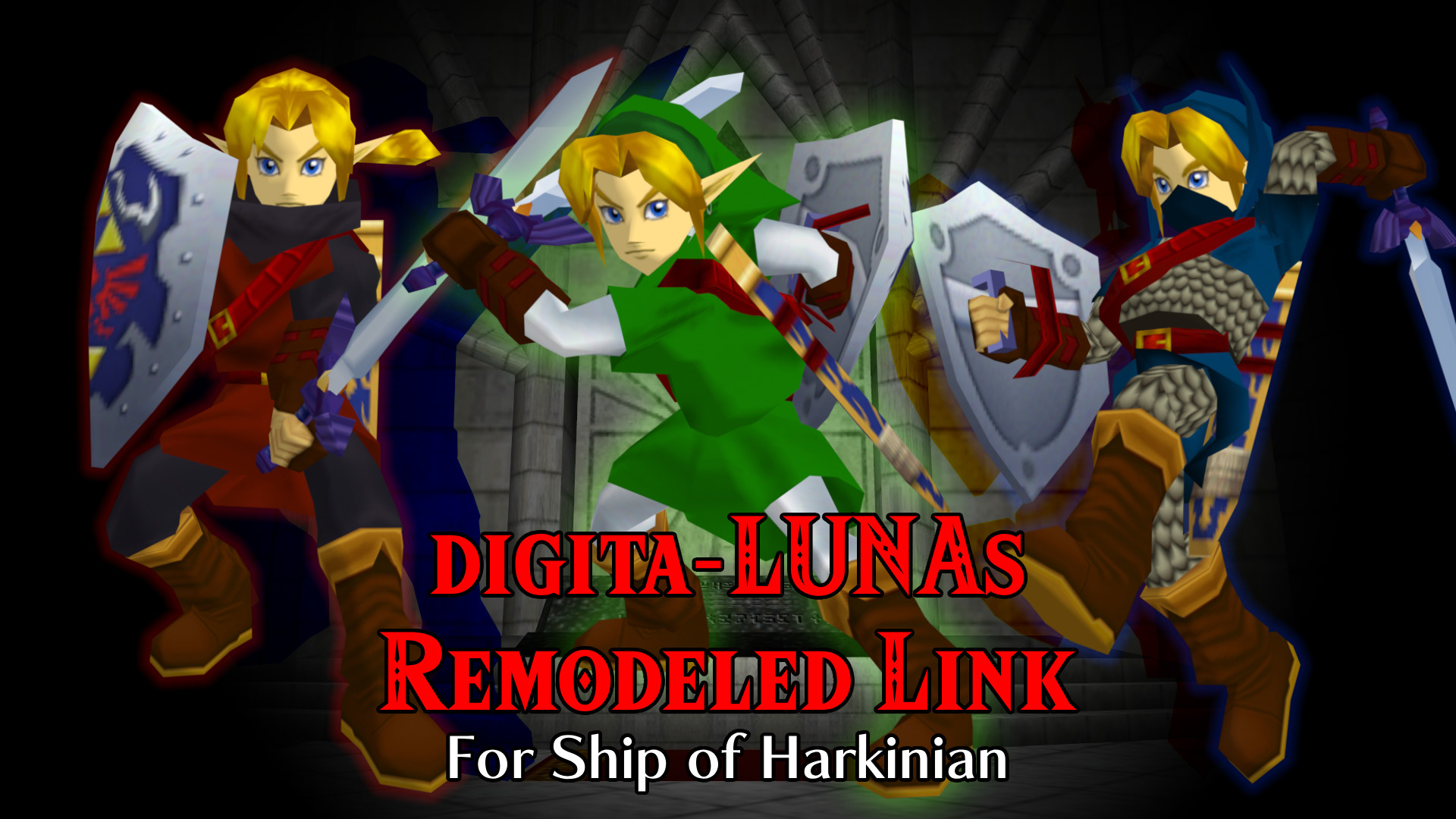 digita-LUNA's Remodeled N64 Link Mod for Ship of Harkinian (Ocarina of ...