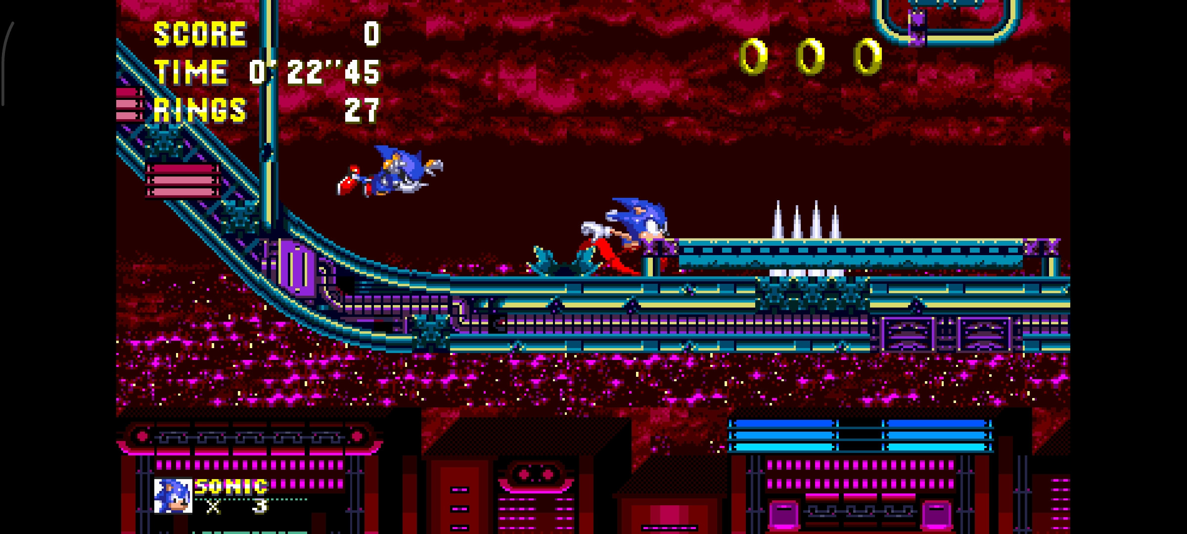 Metal Sonic Race | Sonic Outplant Standalone Mod for Sonic 3 A.I.R ...