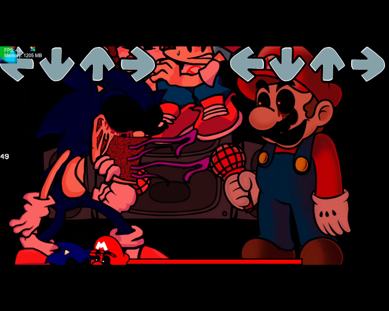 Sonicexe Vs Marioexe 2026 Too Slow 20 Mod For Friday Night Funkin