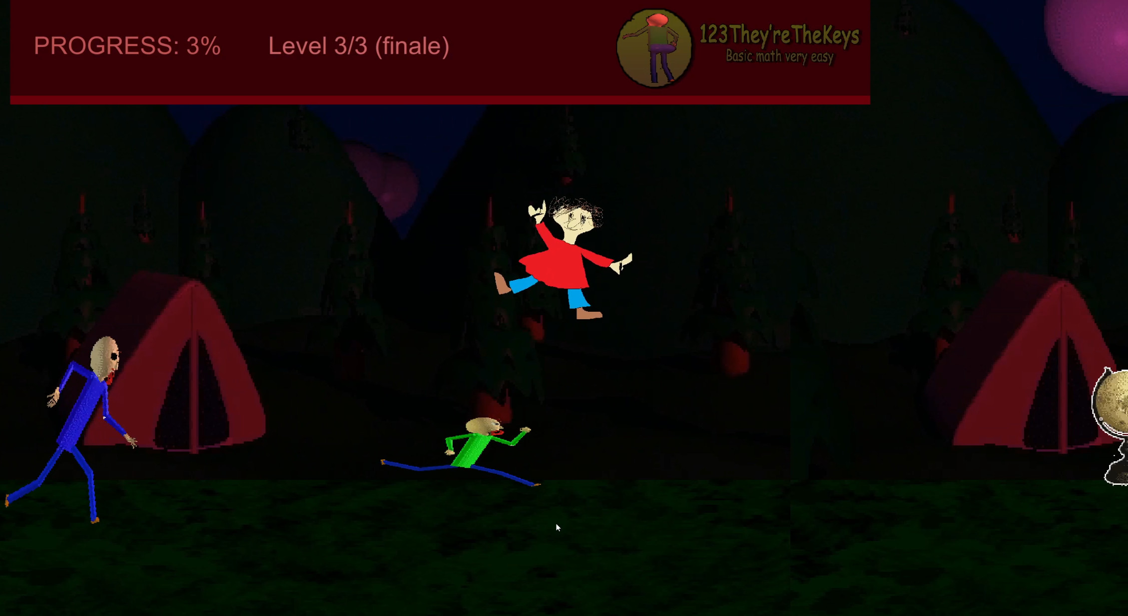 Baldi Basic Creepy Run Mod for Baldi's Basics | Baldi Mods