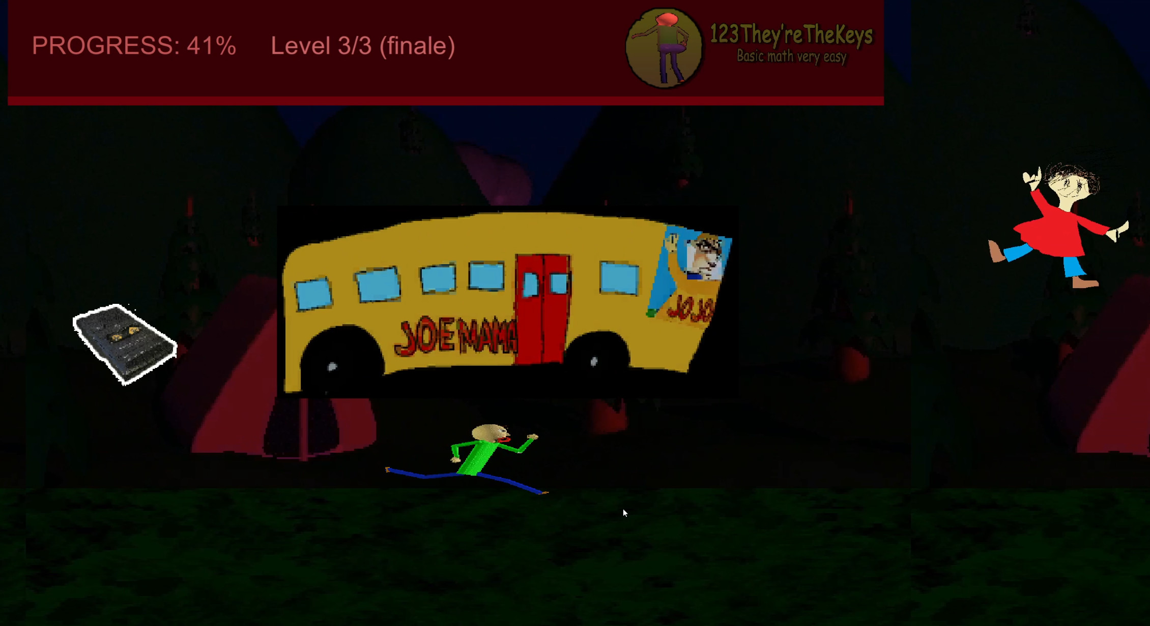 Baldi Basic Creepy Run Mod for Baldi's Basics | Baldi Mods