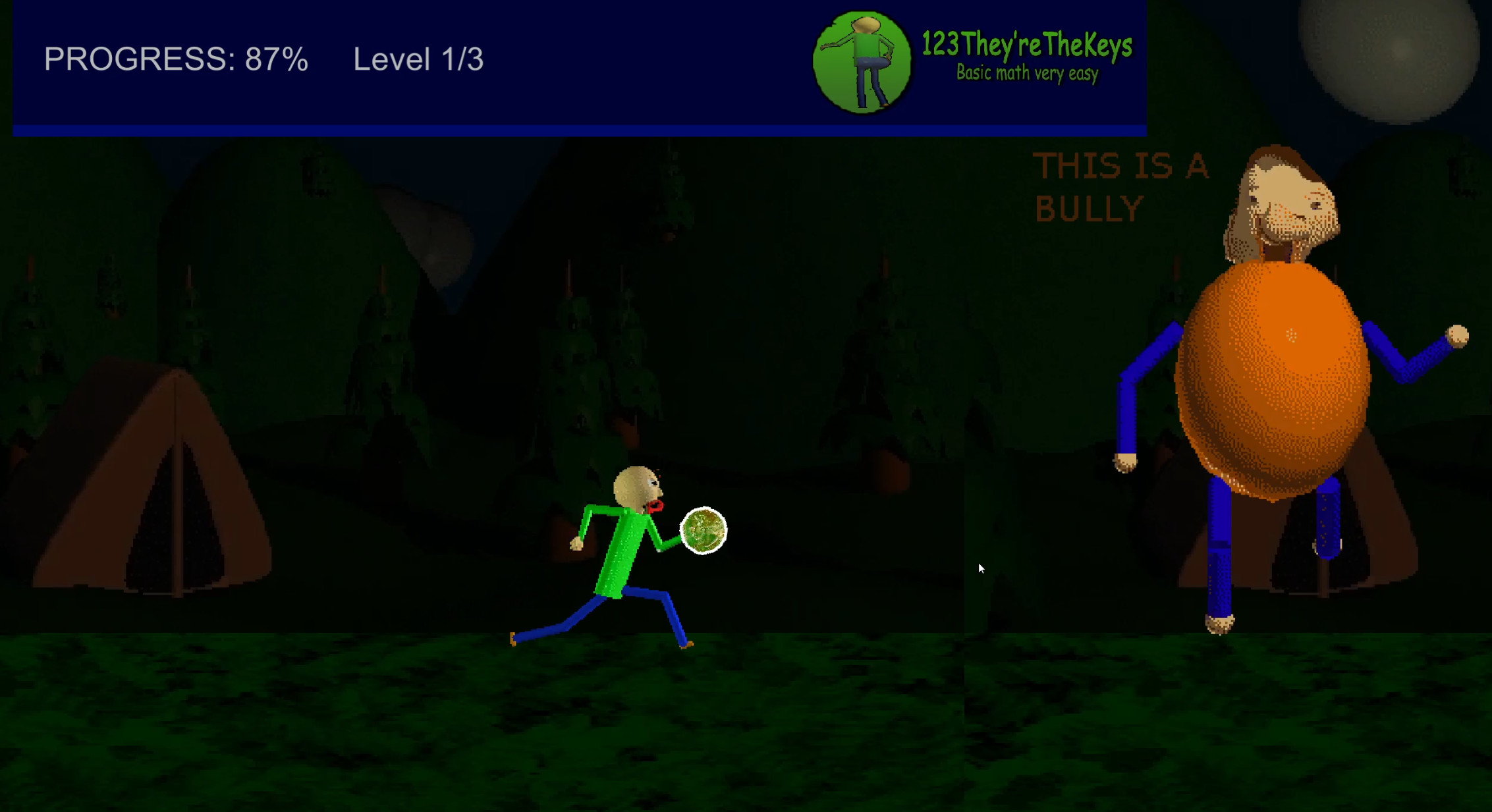 Baldi Basic Creepy Run Mod for Baldi's Basics | Baldi Mods