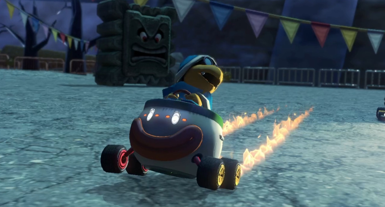 Spooky Funfair Mod for Mario Kart 8 Deluxe | MK8D Mods