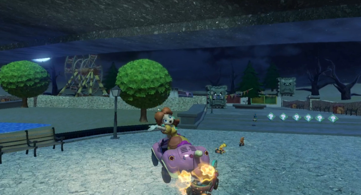 Spooky Funfair Mod for Mario Kart 8 Deluxe | MK8D Mods
