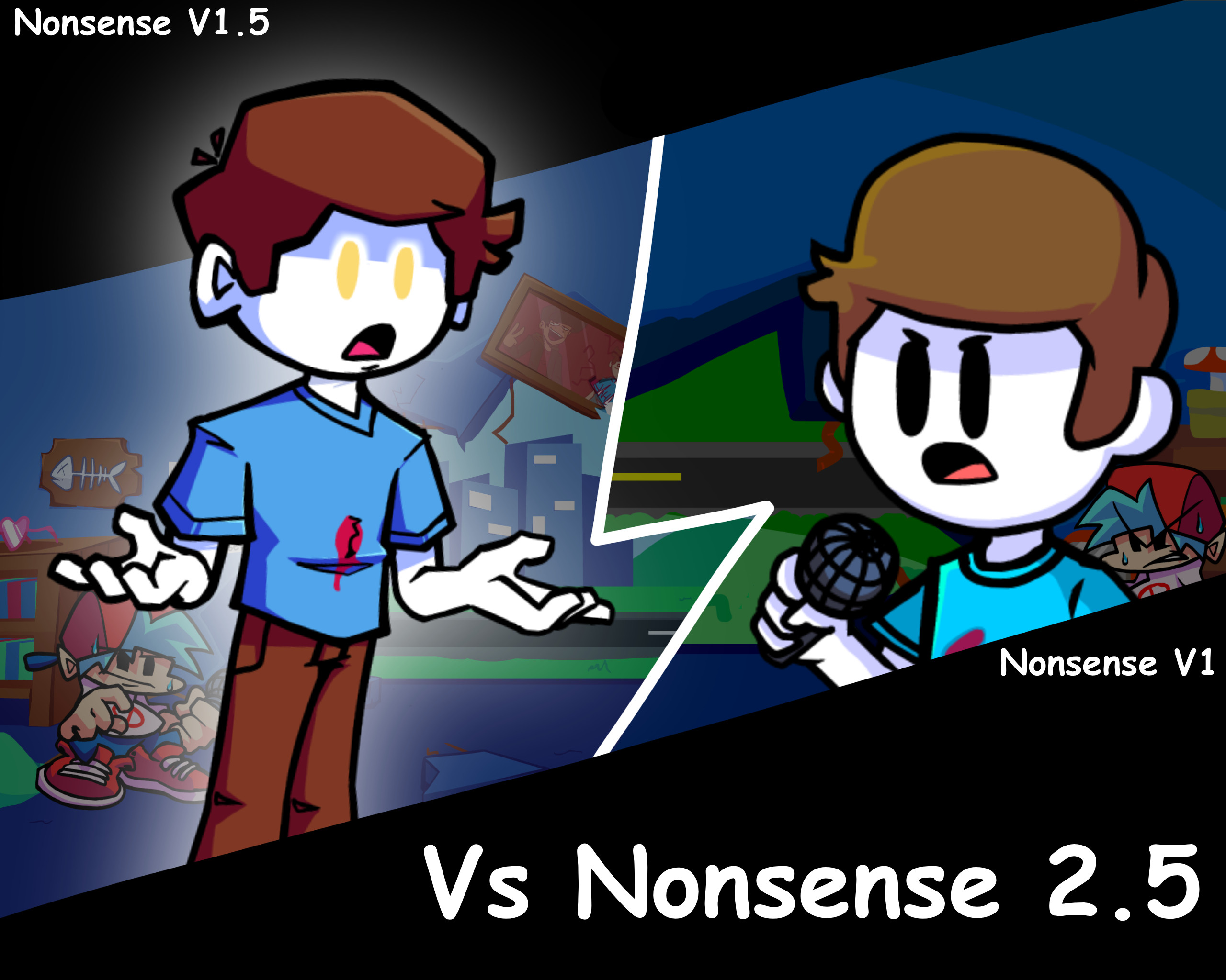 Friday Night Funkin: Vs Nonsense (v2.5) (FANMADE) Mod for Friday Night ...