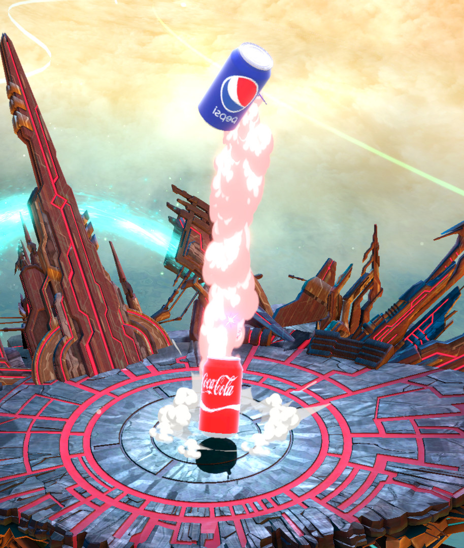 Coke and Pepsi Over Lucina Mod for Super Smash Bros. Ultimate | SSBU Mods
