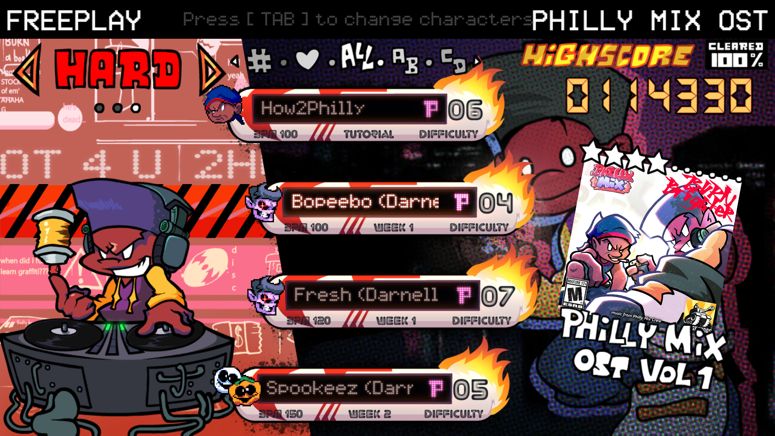 FNF: Philly Mix (Playable Darnell) Mod for Friday Night Funkin' | FNF Mods