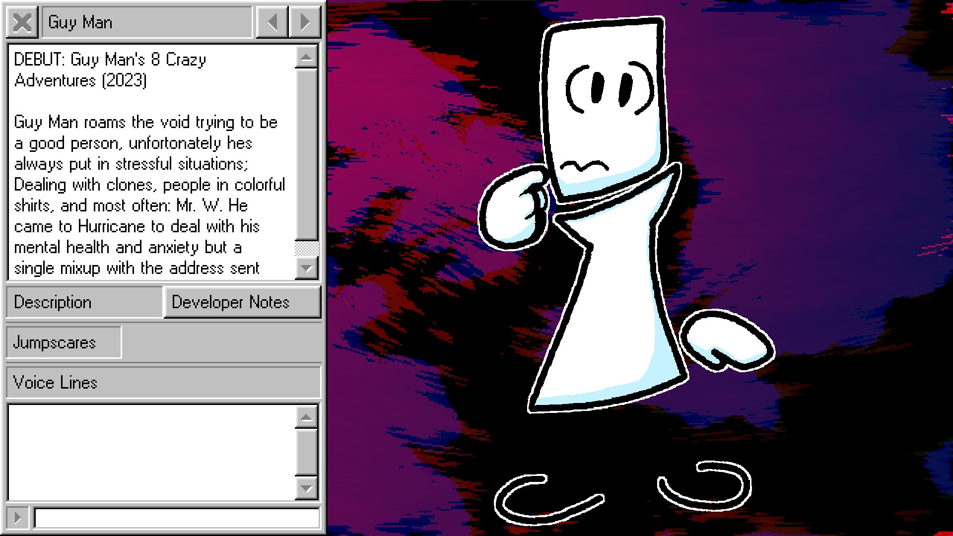 Guy Man | Guard Mod for Five Nights at Frickbear's 3 | FB3 Mods