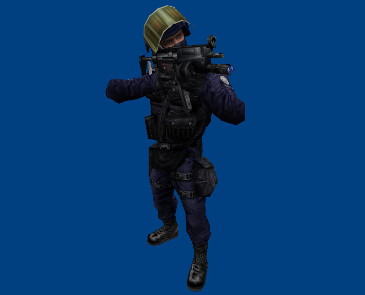MP5 with a retractable stock for NPCs Mod for Counter-Strike: Condition ...