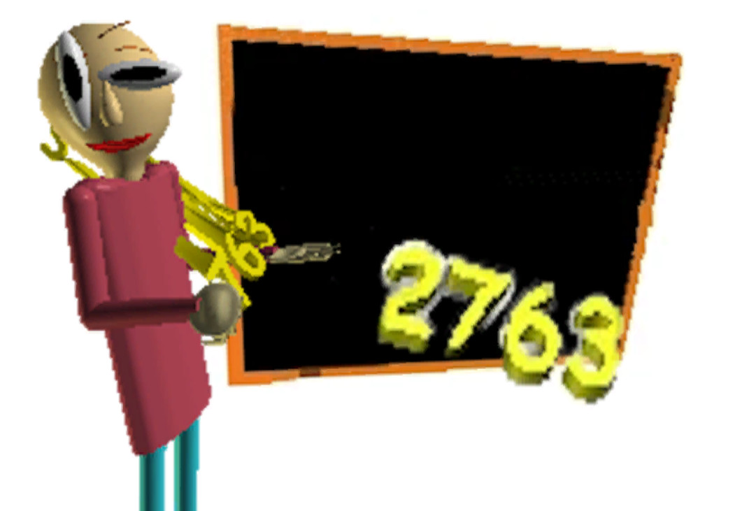 Two Thousand Seven Hundred Sixty Three Mod for Baldi's Basics | Baldi Mods