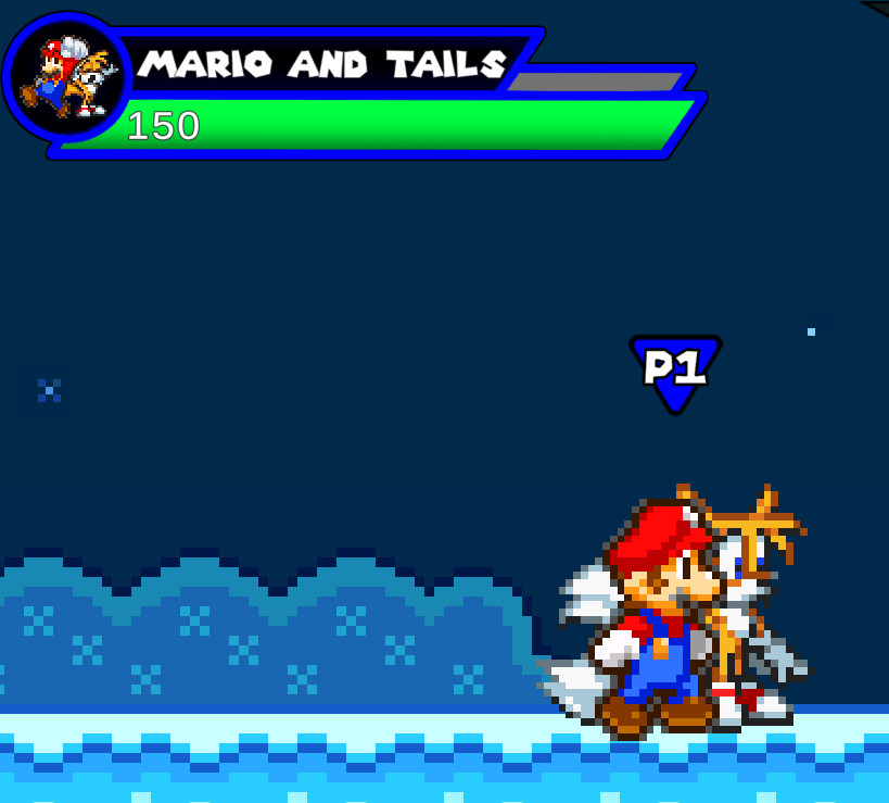 Mario and Tails Mod for Super Mario Bros. Z: The Game | SMBZ-G Mods
