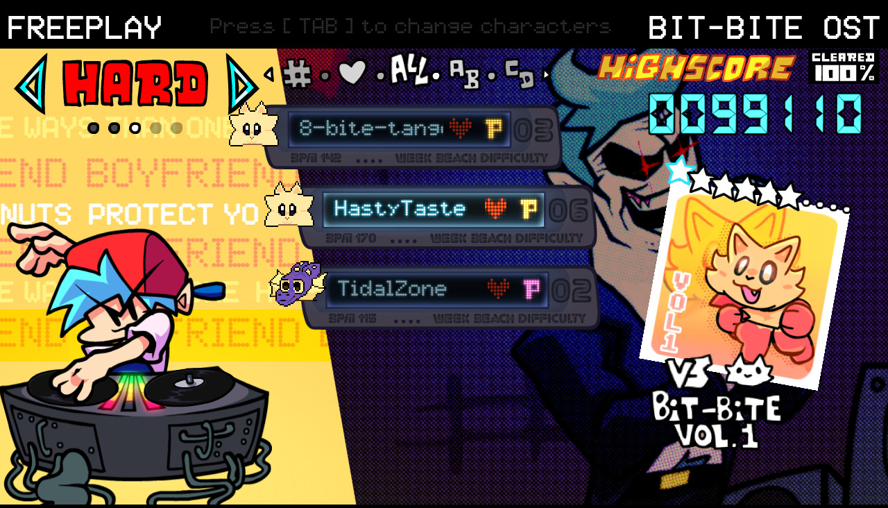 Vs. Bit-Bite V1.0.1 (Base game mod Mod for Friday Night Funkin' | FNF Mods