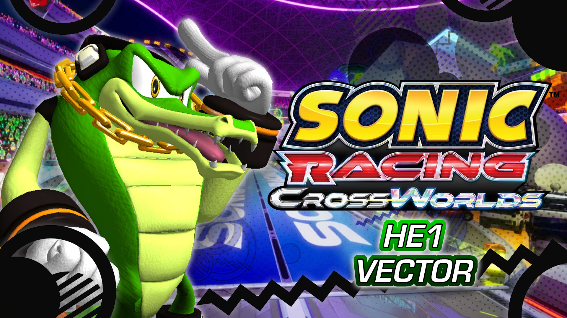 HE1 Vector Mod for Sonic Racing: CrossWorlds | SR:CW Mods