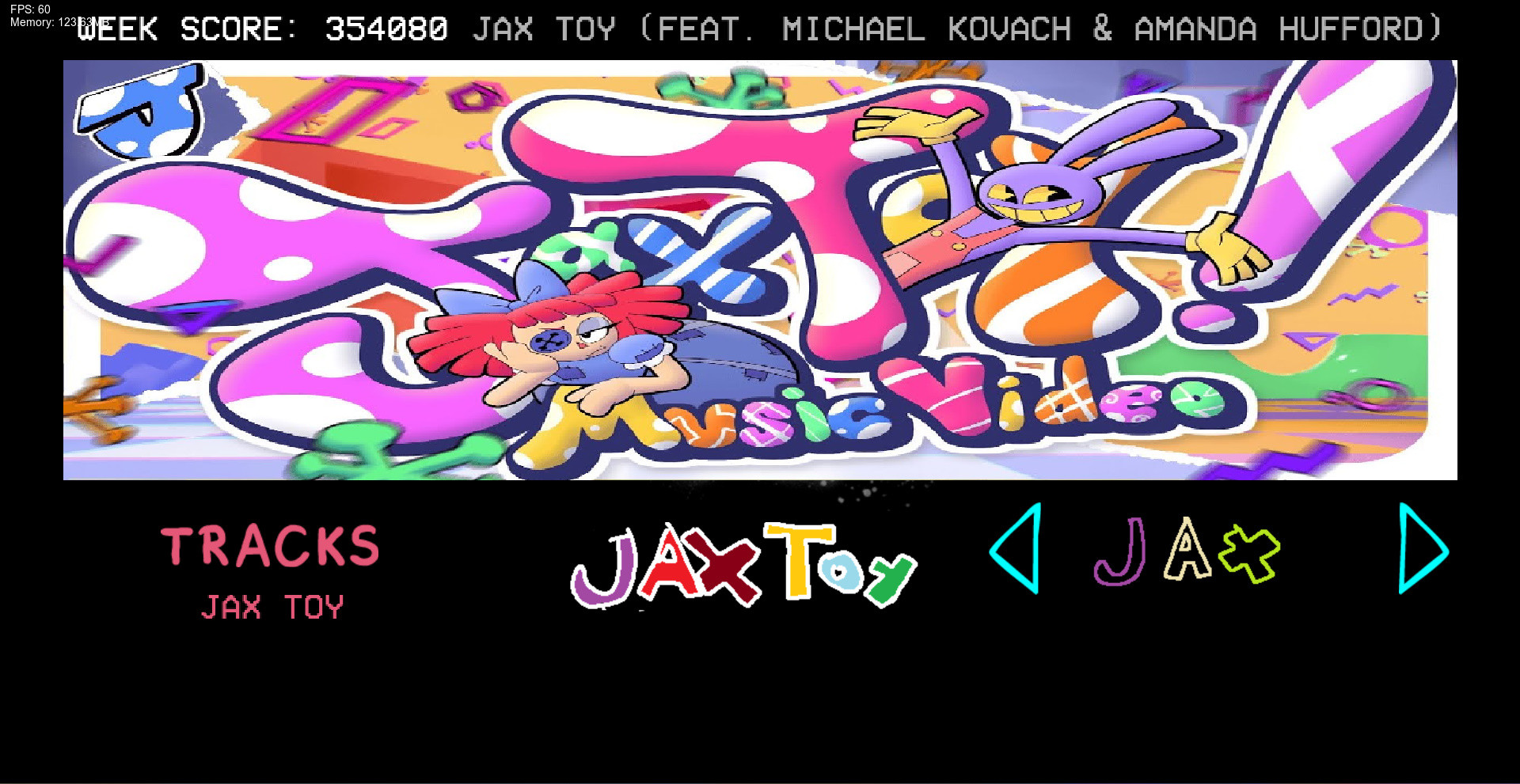 Jax Toy rechart Mod for Friday Night Funkin' | FNF Mods