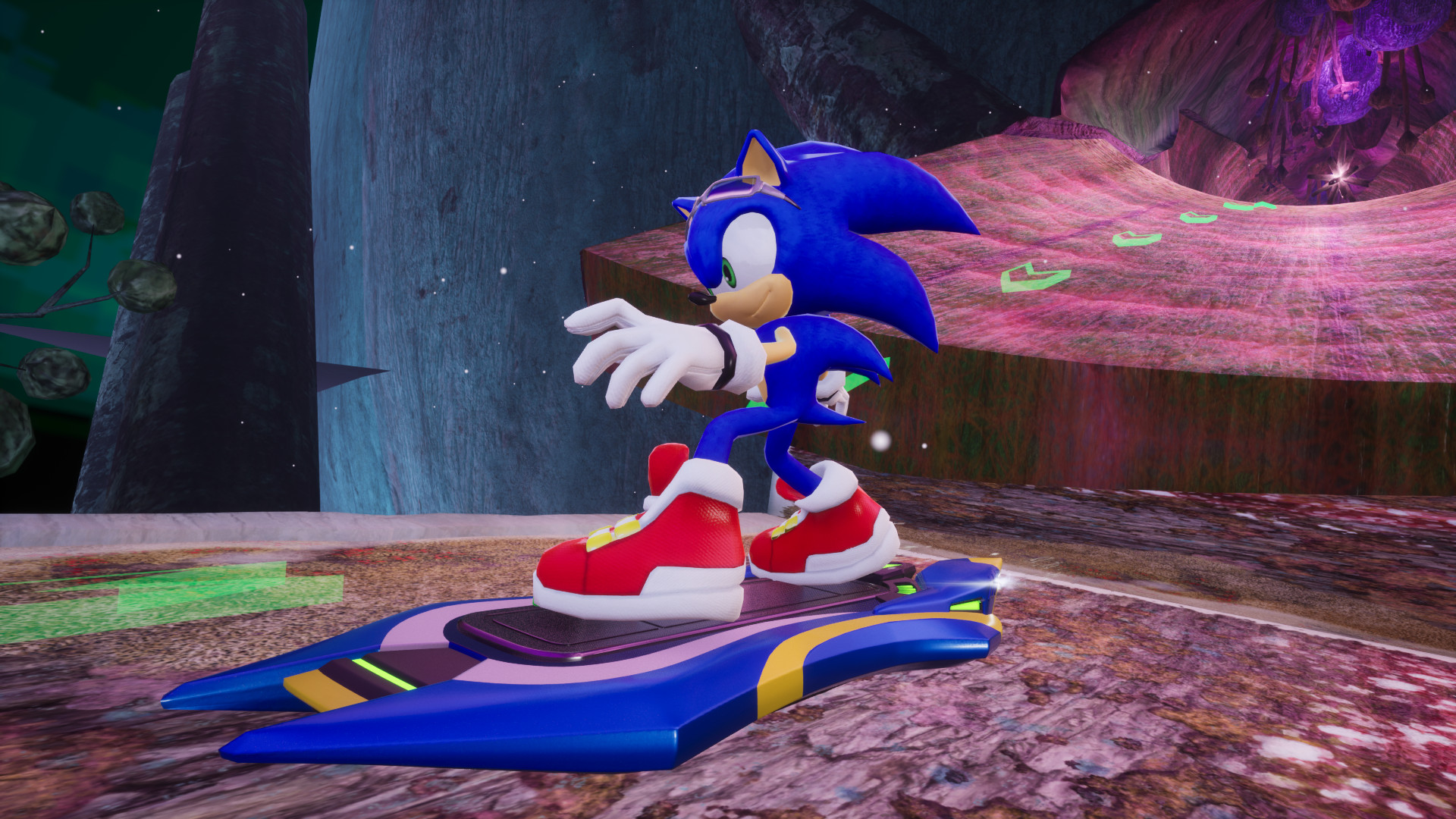Free Riders Sonic Mod for Sonic Racing: CrossWorlds | SR:CW Mods