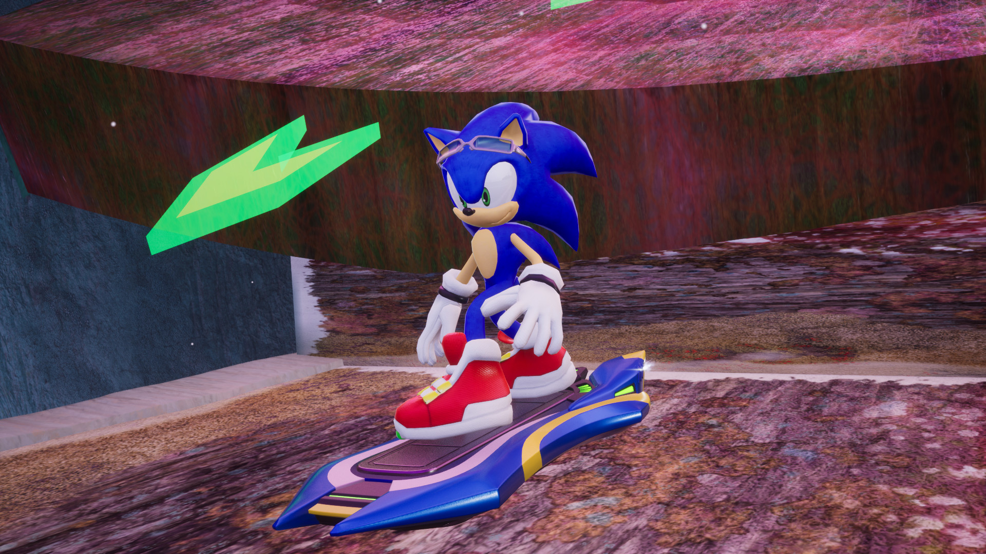 Free Riders Sonic Mod for Sonic Racing: CrossWorlds | SR:CW Mods