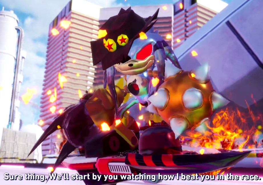 Scrapnik Mecha Knuckles Mod for Sonic Racing: CrossWorlds | SR:CW Mods