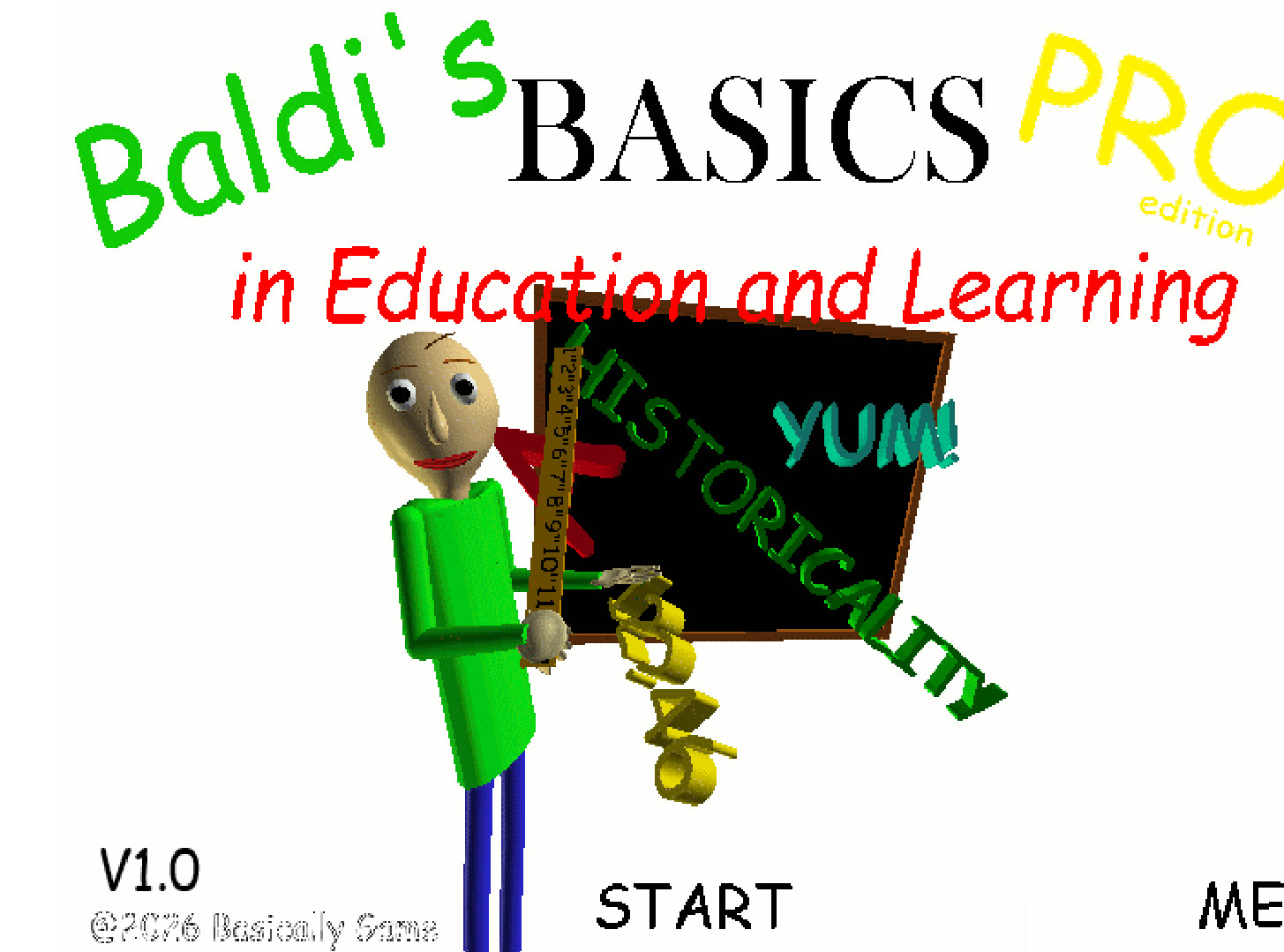 Baldi's Basic PRO Mod for Baldi's Basics | Baldi Mods