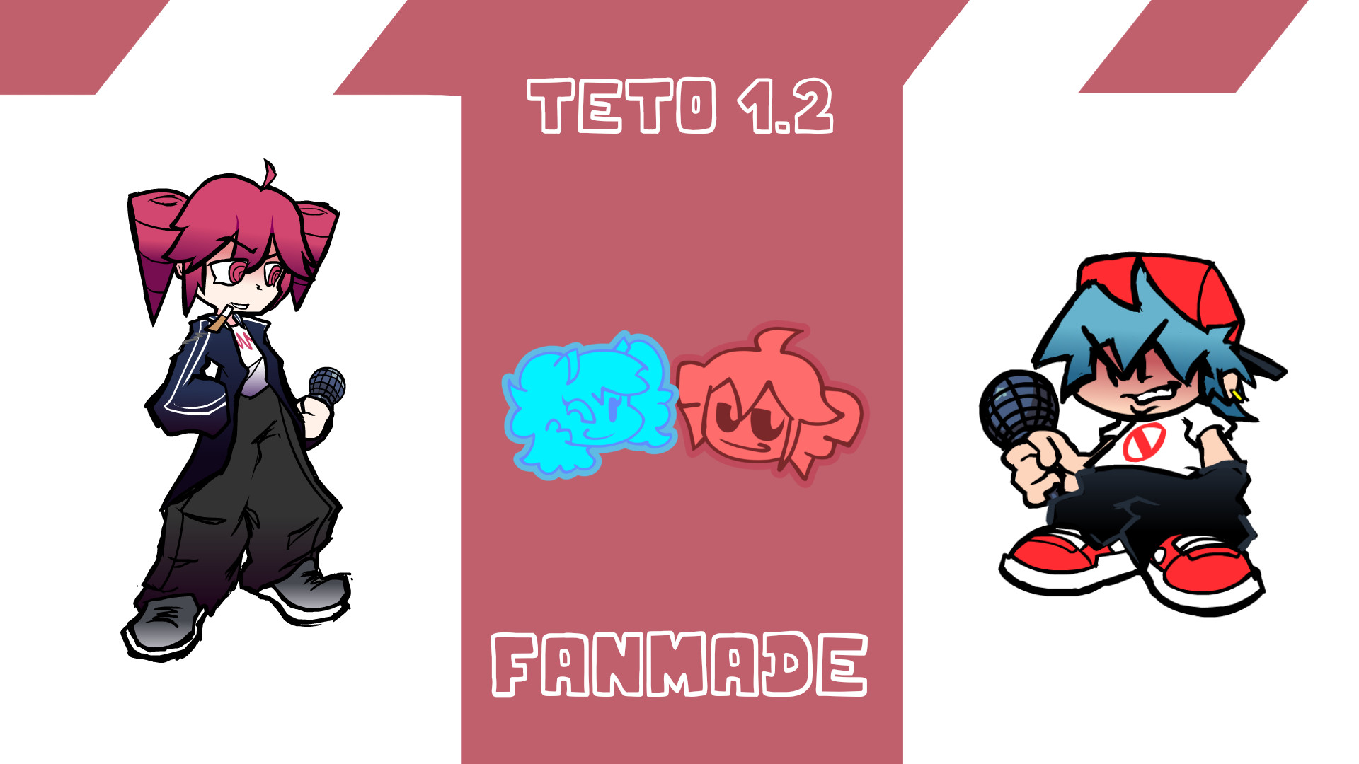 TETO 1.2 FANMADE V-SLICE Mod for Friday Night Funkin' | FNF Mods