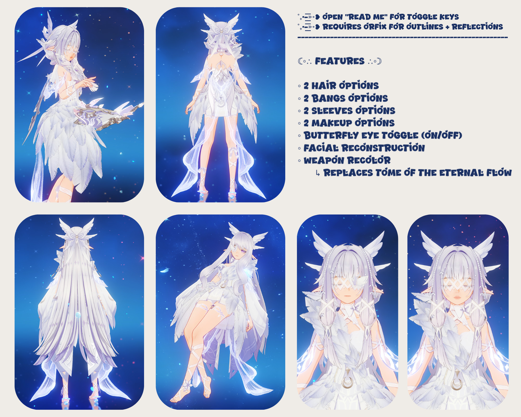 Columbina Moonlit Swan Mod for Genshin Impact | GI Mods
